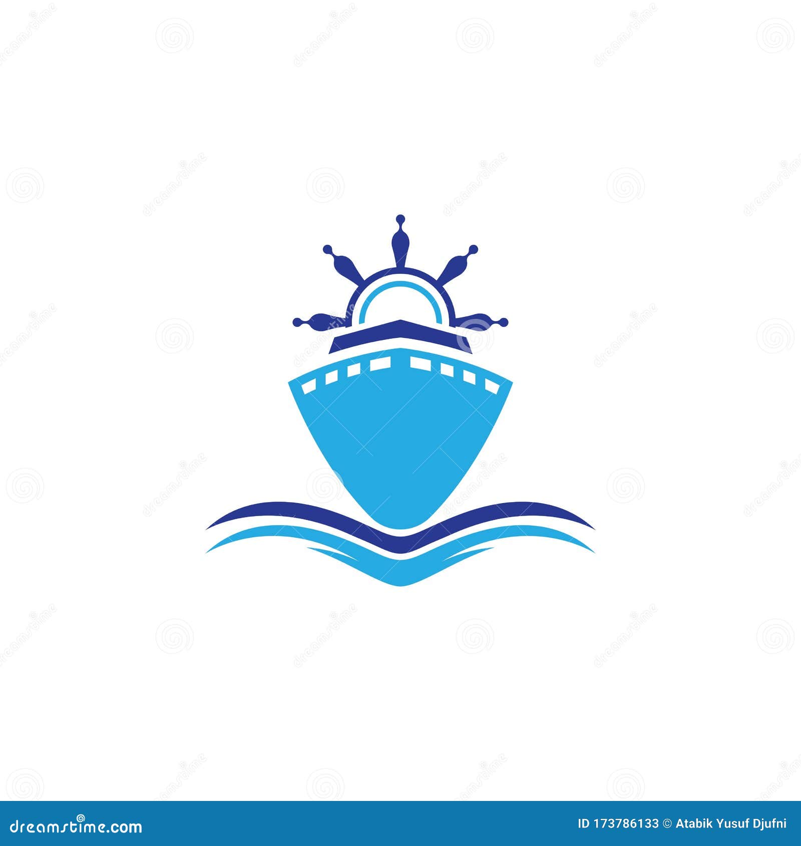 Cruise Ship Symbol Vector Icon Stock Vector - Illustration of graphic ...