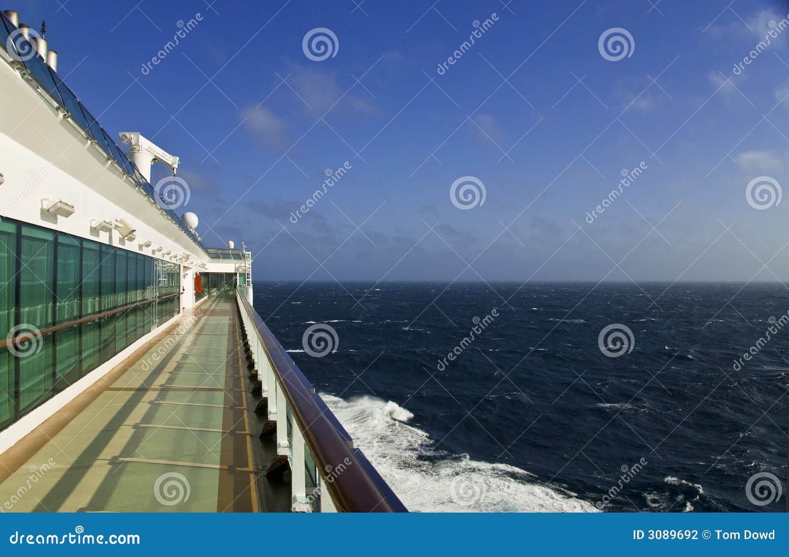Cruise Ship View stock photo. Image of deck, view, cruise - 3089692