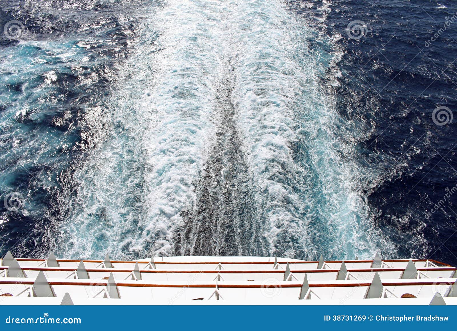 Cruise Ship Wake stock image. Image of ship, vessel, wave - 38731269