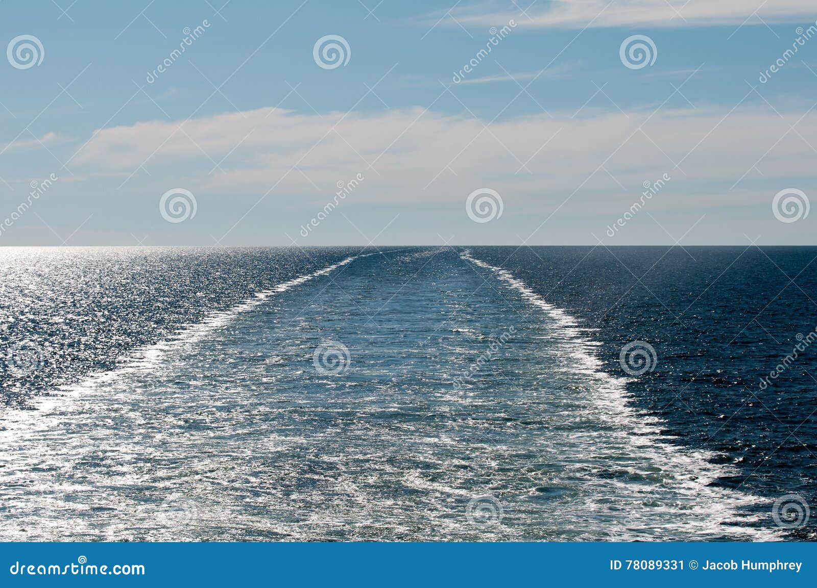 Cruise ship wake stock image. Image of speed, stern, ocean - 78089331