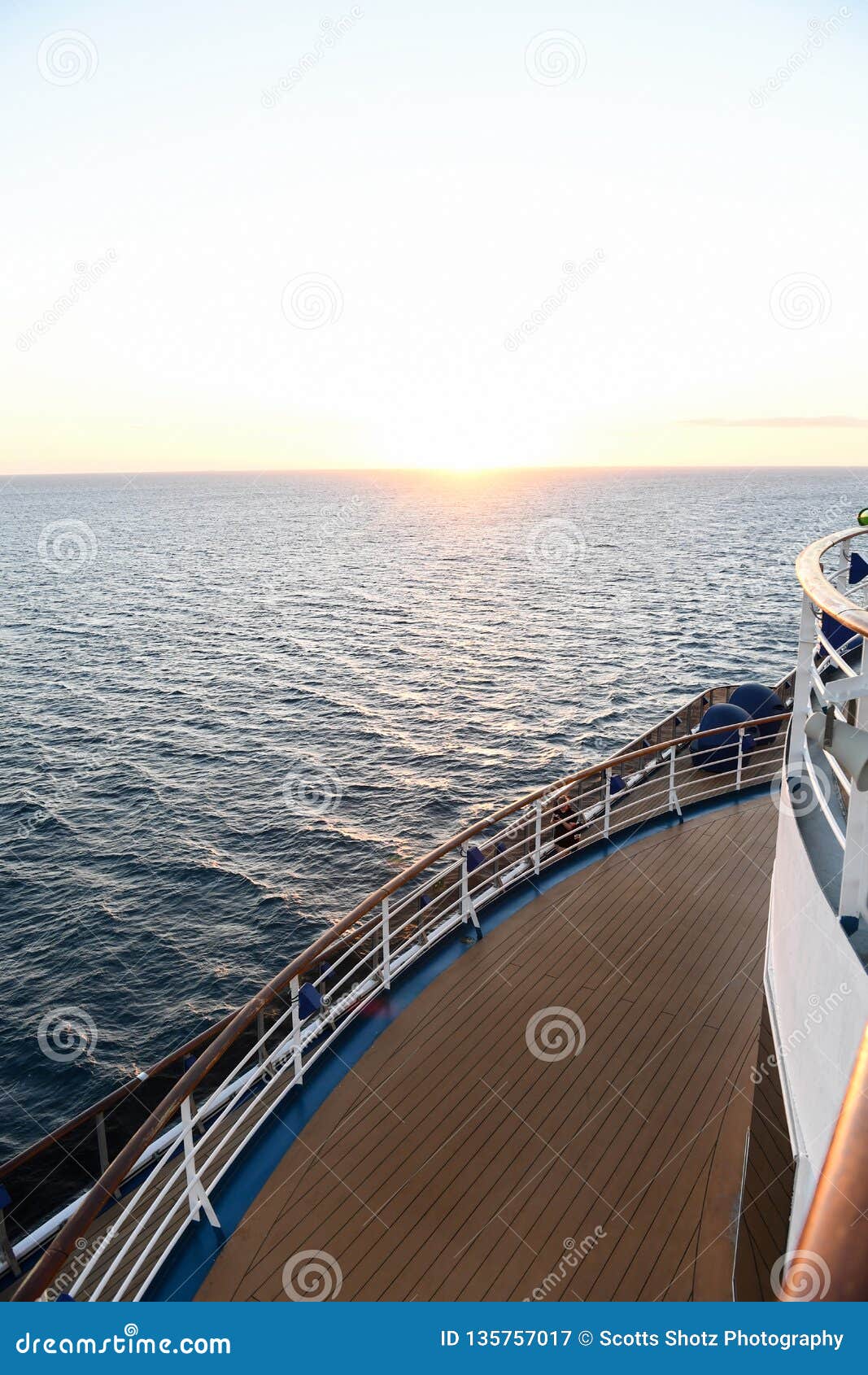 Cruise Ship Walkway. editorial photography. Image of dusk - 135757017