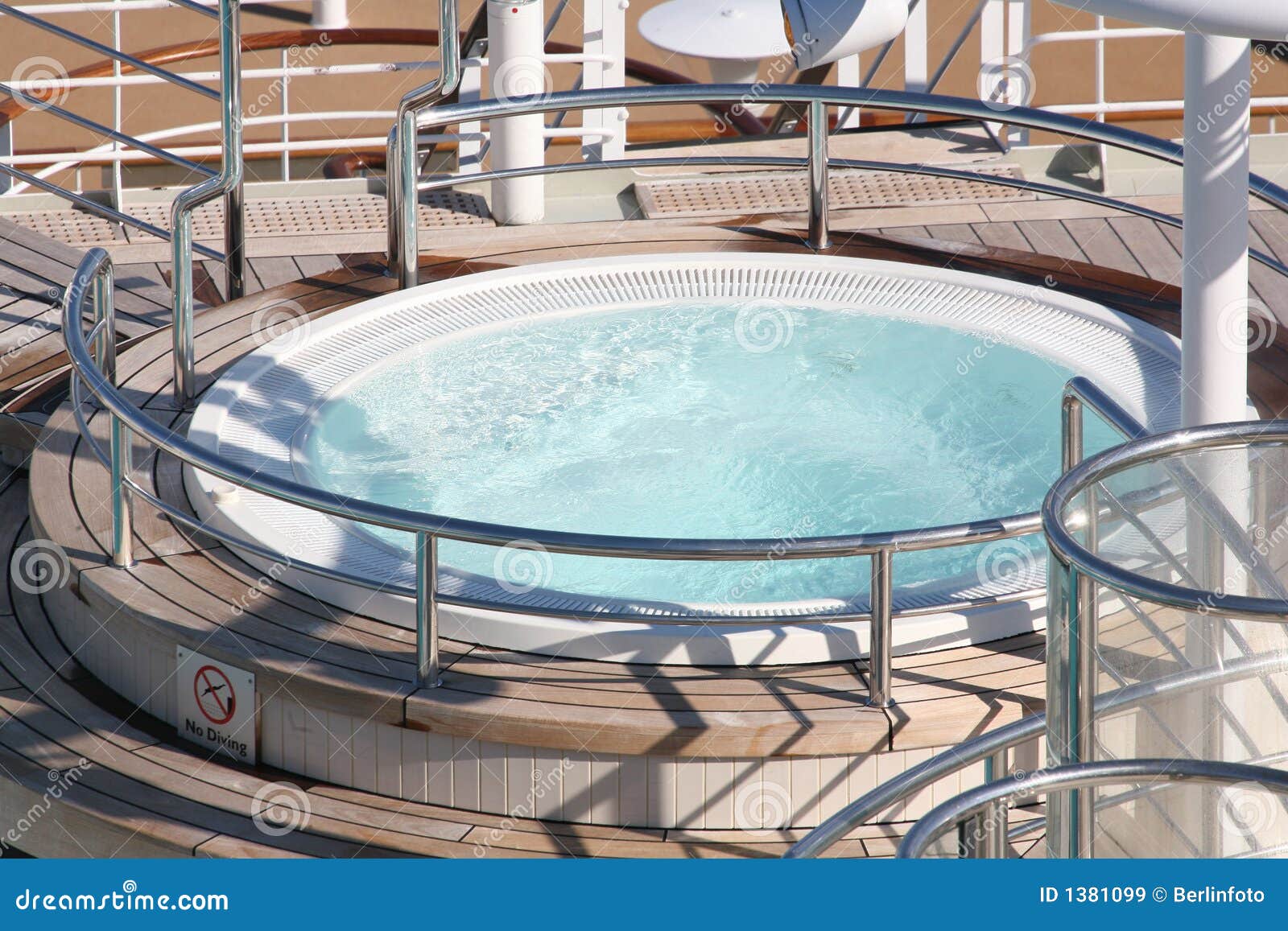 Cruise ship whirlpool stock image. Image of swim, resort - 1381099
