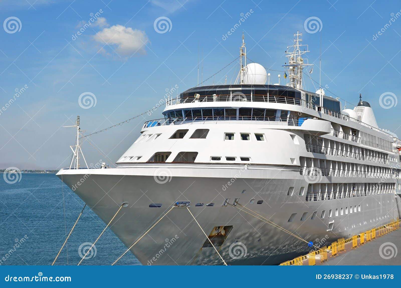 Cruise travel ship stock image. Image of odessa, industrial - 26938237
