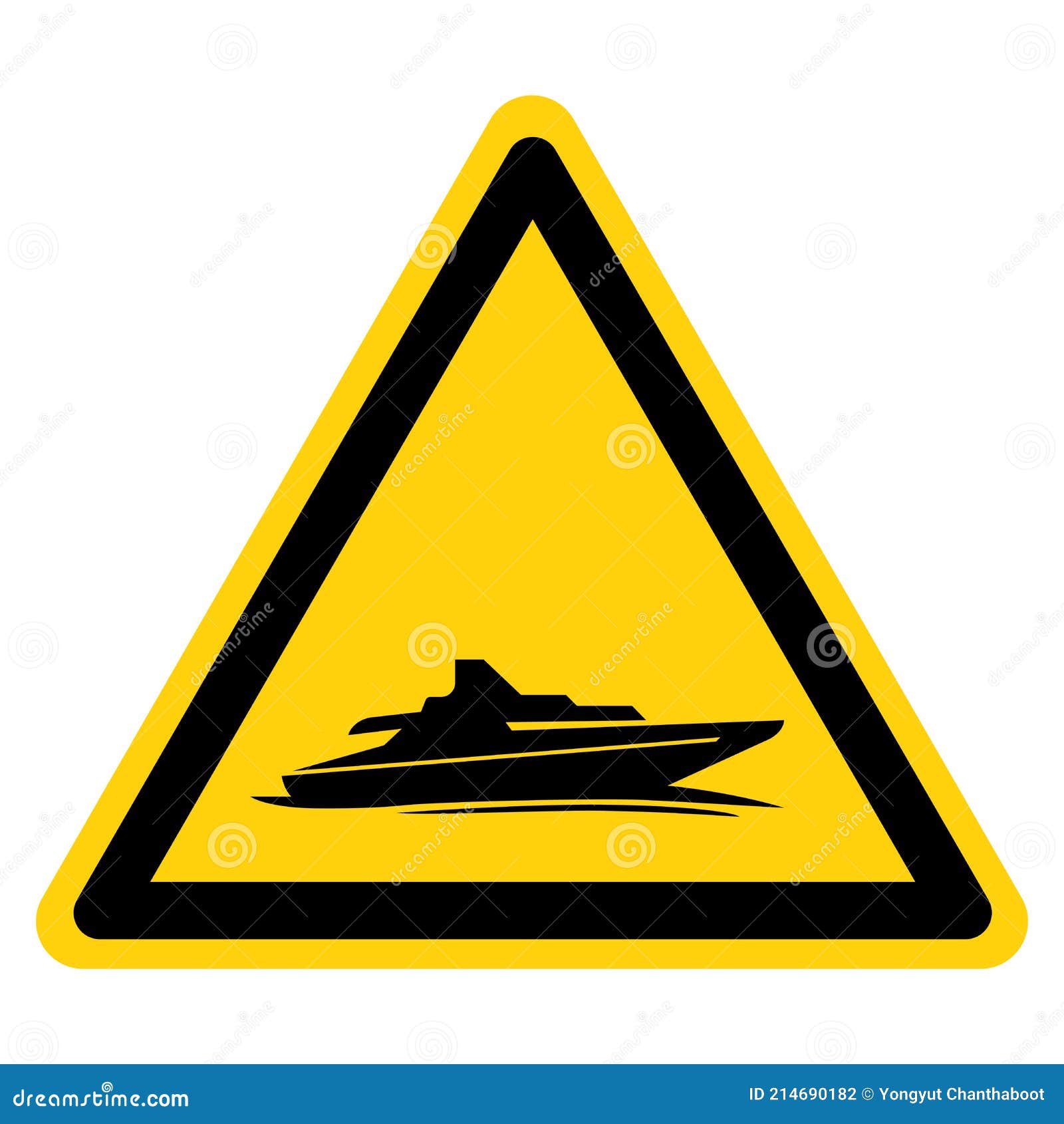 Cruiser Boat Symbol Sign,Vector Illustration, Isolate on White ...
