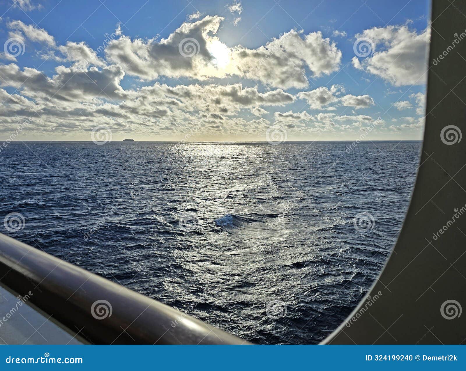 Cruising in the Atlantic Ocean -01 Stock Photo - Image of curves, ocean ...