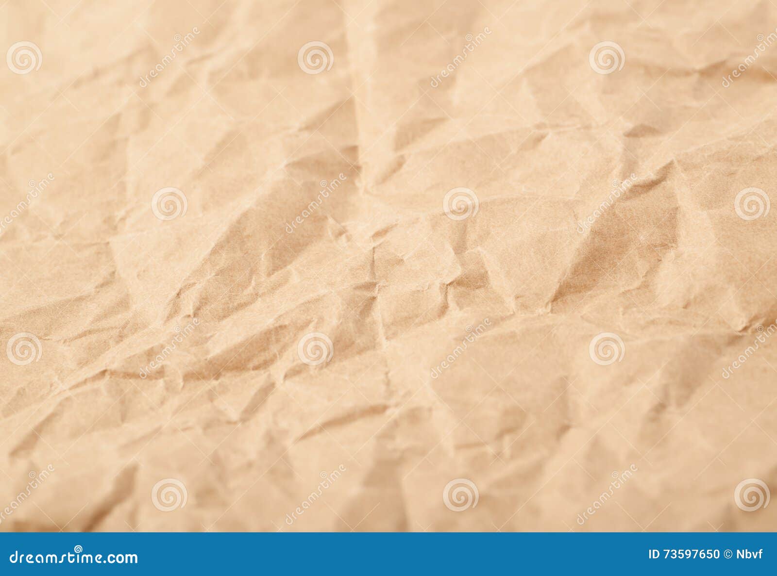 Crumbled paper texture stock photo. Image of folded, closeup - 73597650