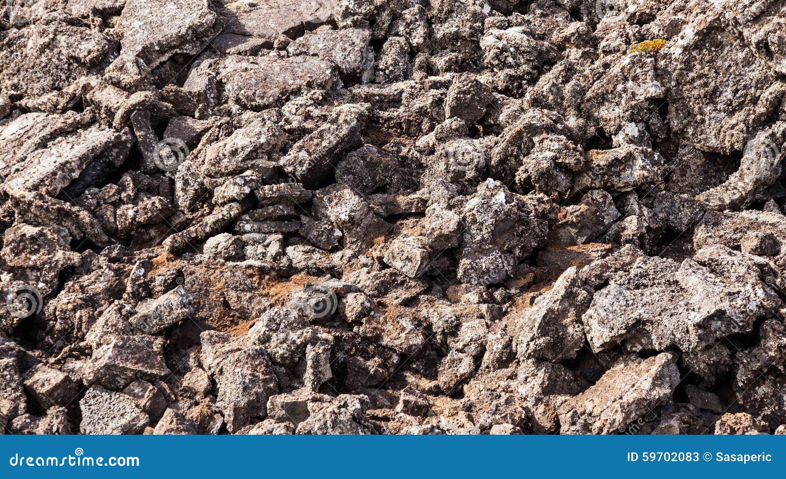 Crumbled volcanic rock stock image. Image of lava, iceland - 59702083