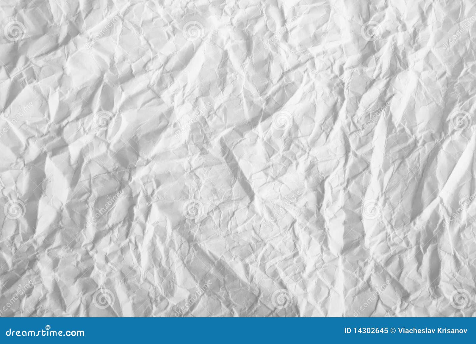 Crumbled white paper stock image. Image of crumpled, material - 14302645