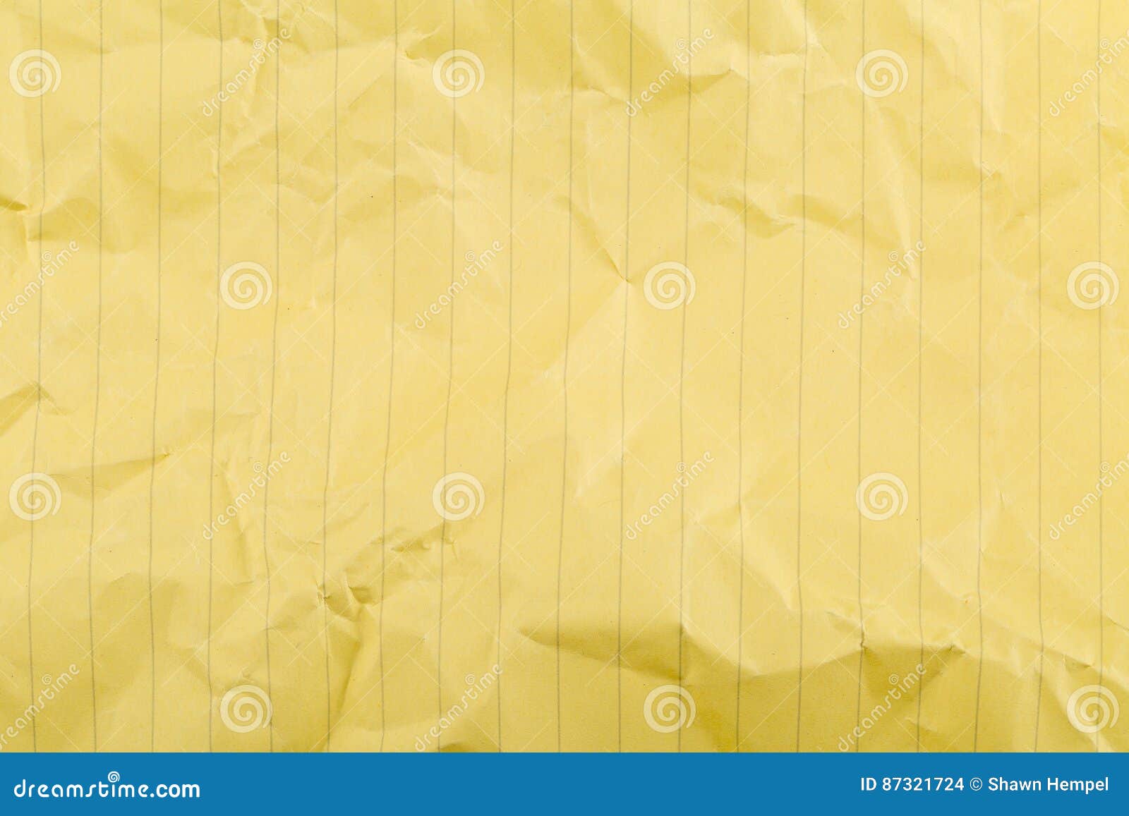 Yellow Lined Paper Texture