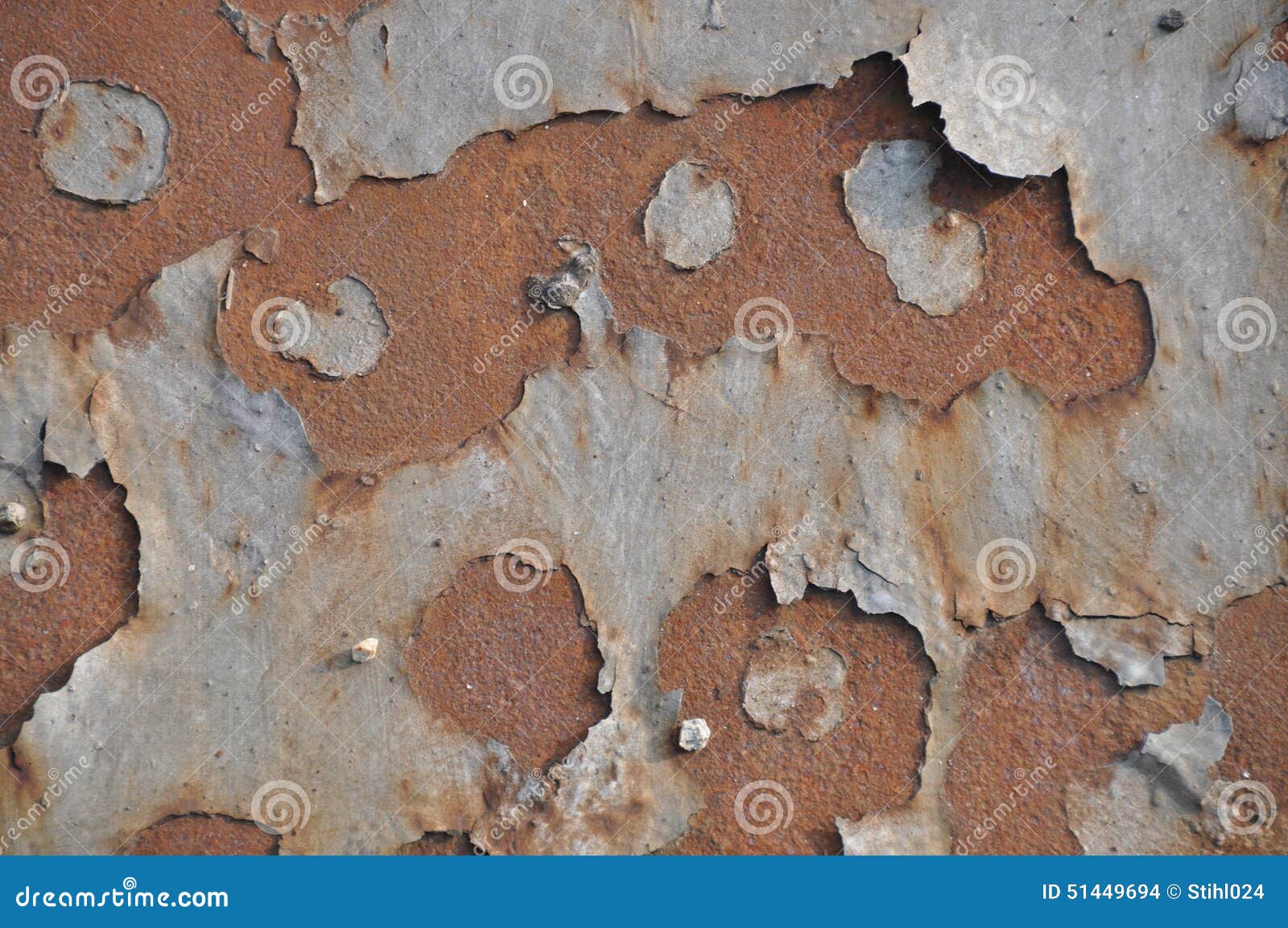 Crumbling away finish stock photo. Image of rusty, laquer - 51449694