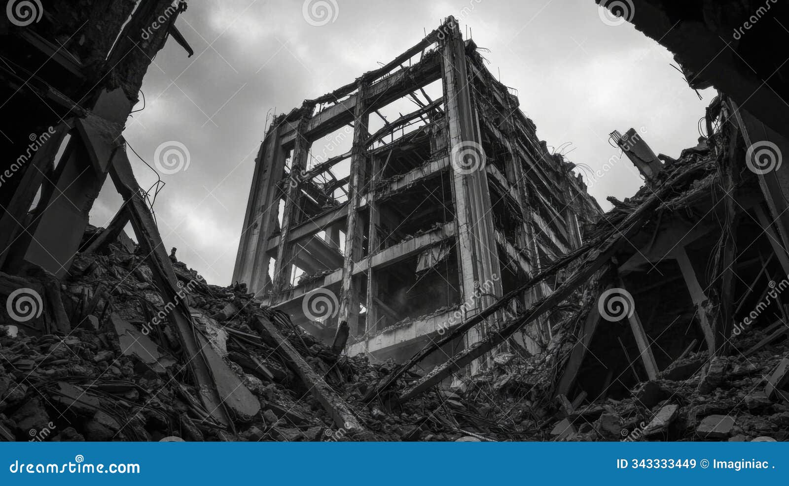 Crumbling Concrete Wall Royalty-Free Stock Photo | CartoonDealer.com ...
