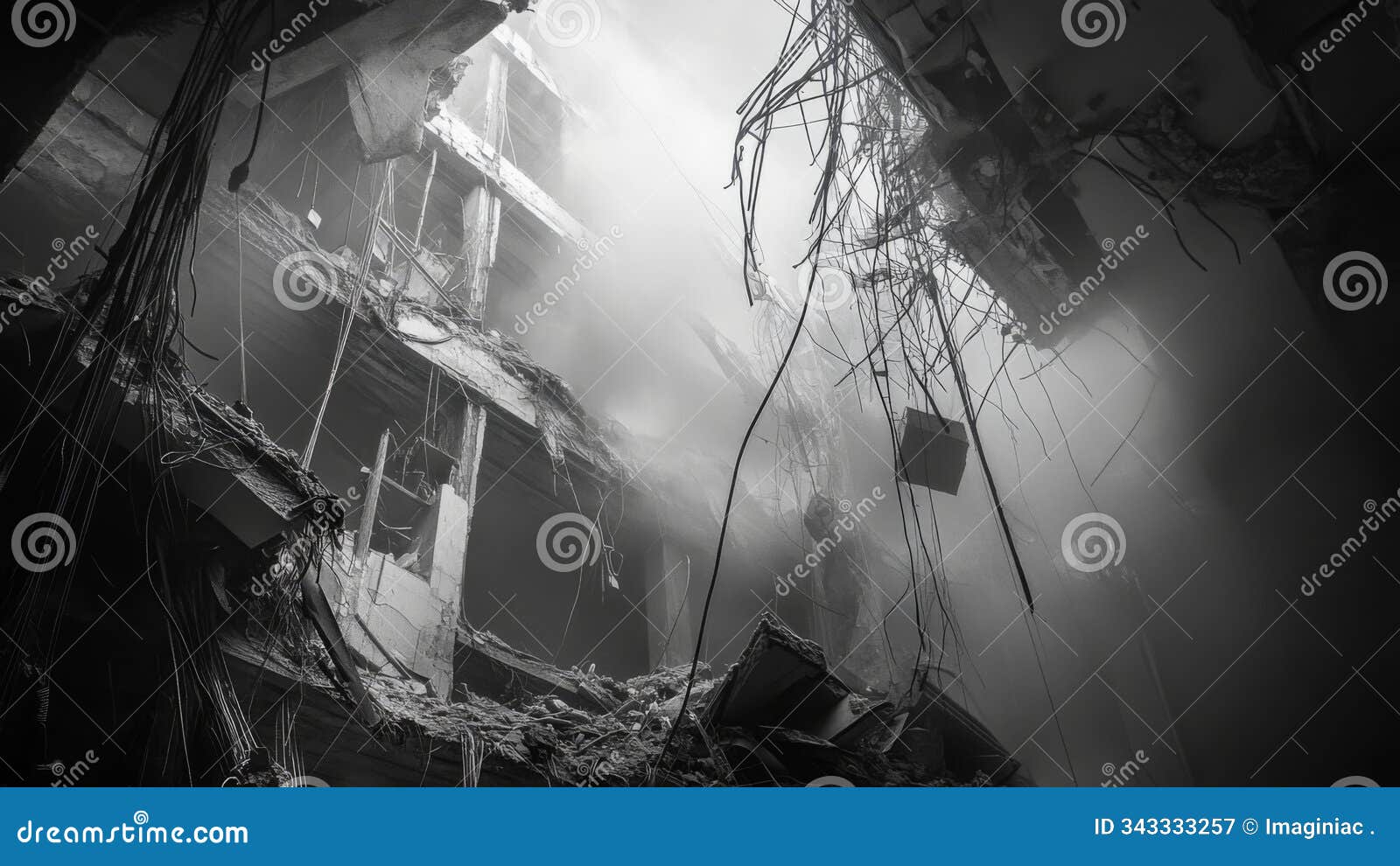 Crumbling Concrete Wall Royalty-Free Stock Photo | CartoonDealer.com ...