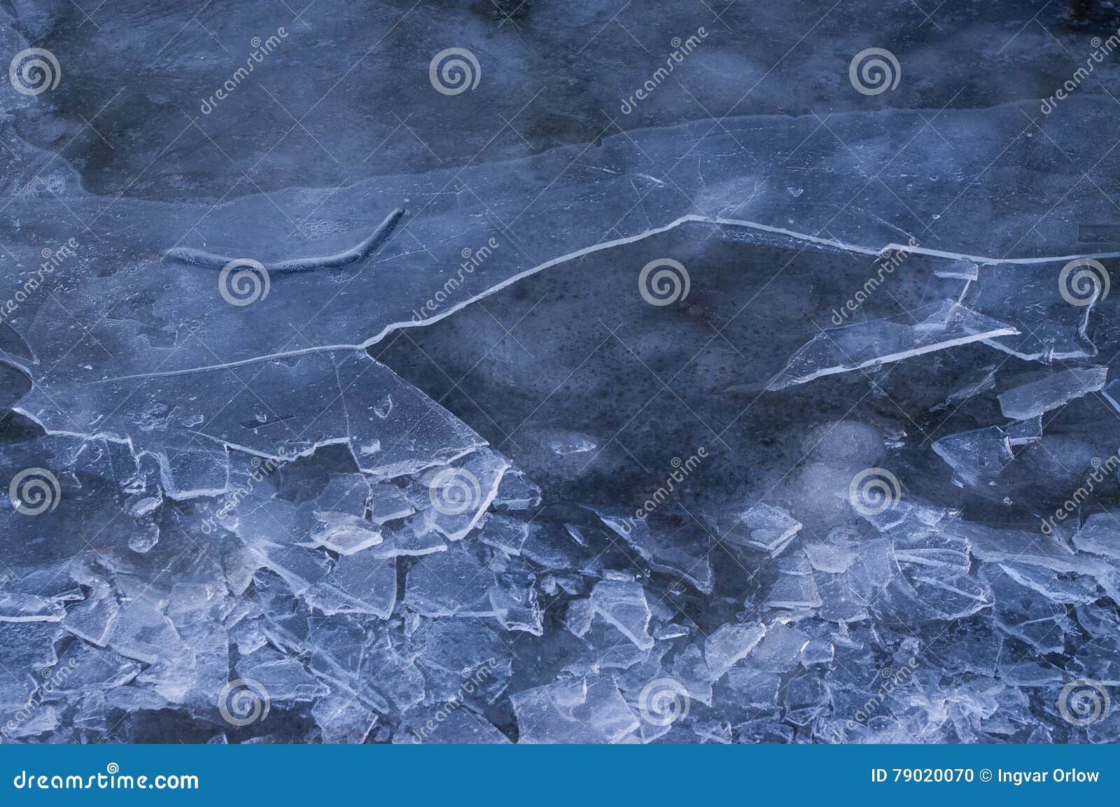 Crumbling ice stock photo. Image of winter, water, crush - 79020070