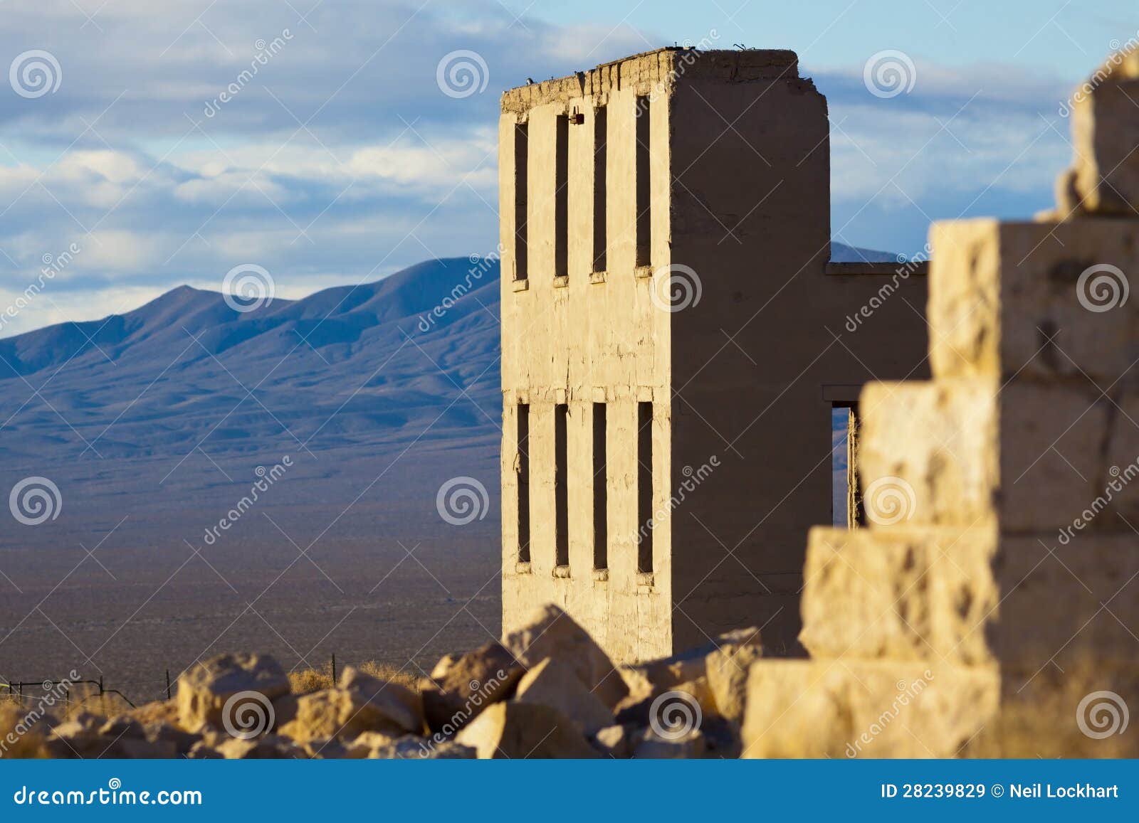 Crumbling School Building stock image. Image of mortar - 28239829