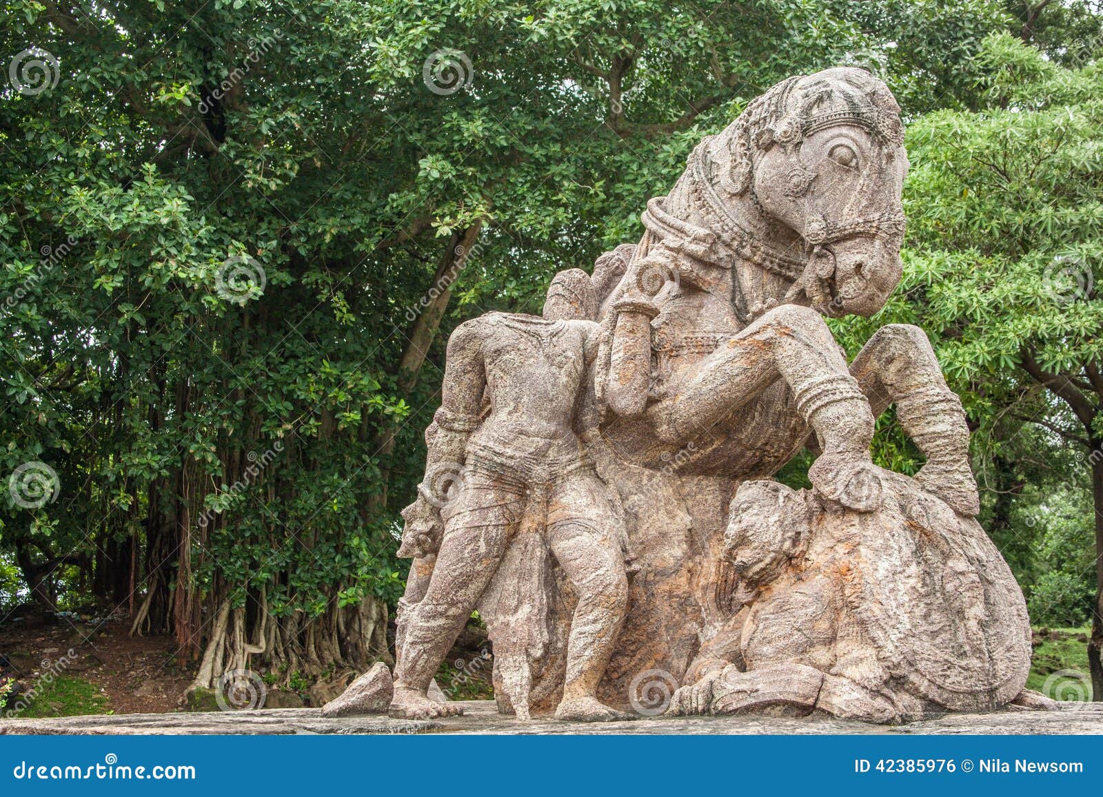 Crumbling Statue stock photo. Image of ancient, granite - 42385976