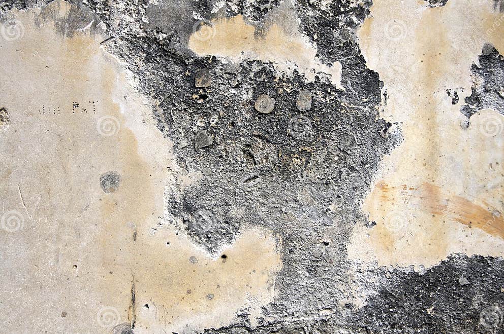 Crumbling wall stock photo. Image of chipped, concrete - 12624636
