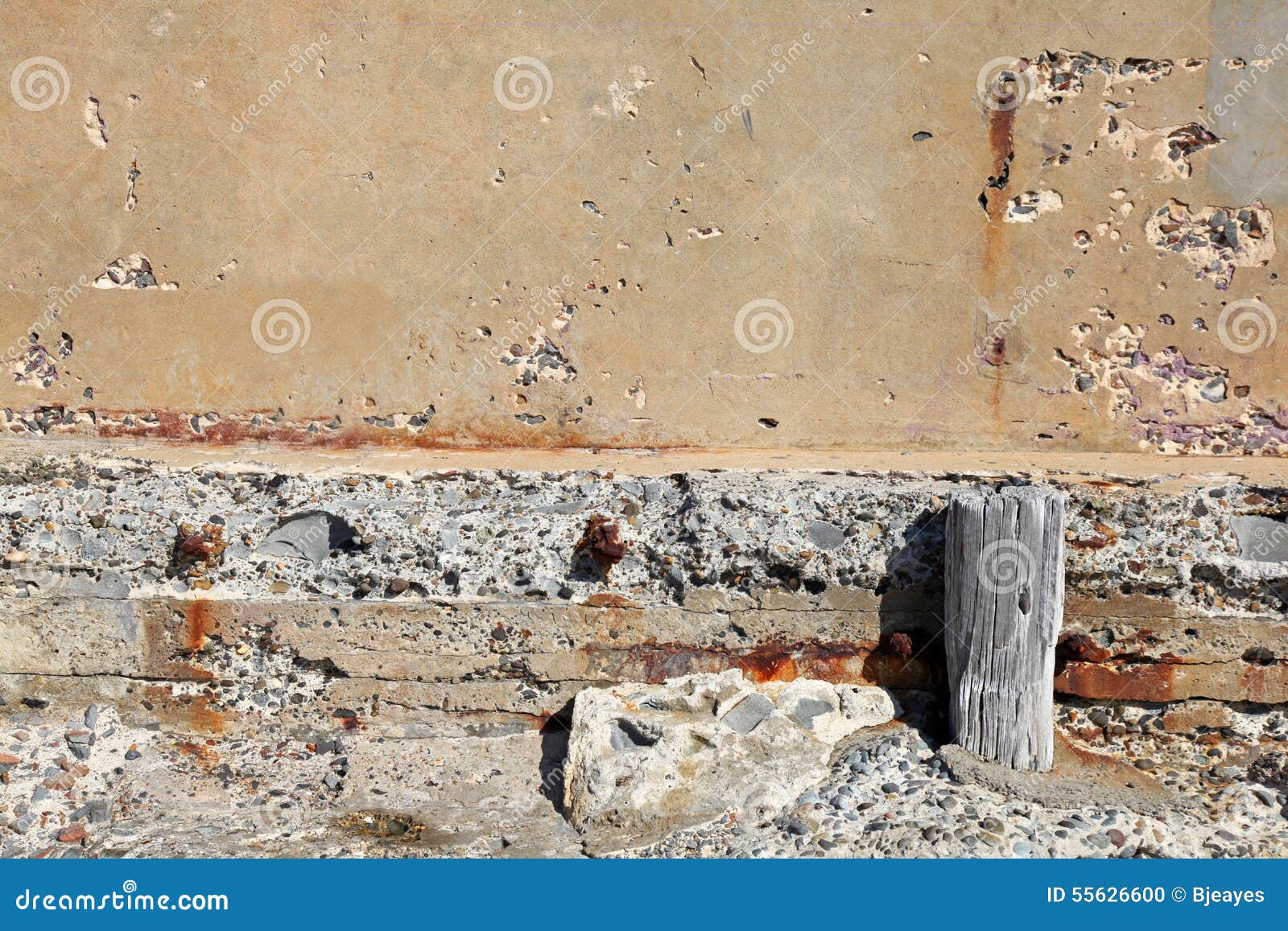 Crumbling wall stock photo. Image of cracked, dirty, exterior - 55626600