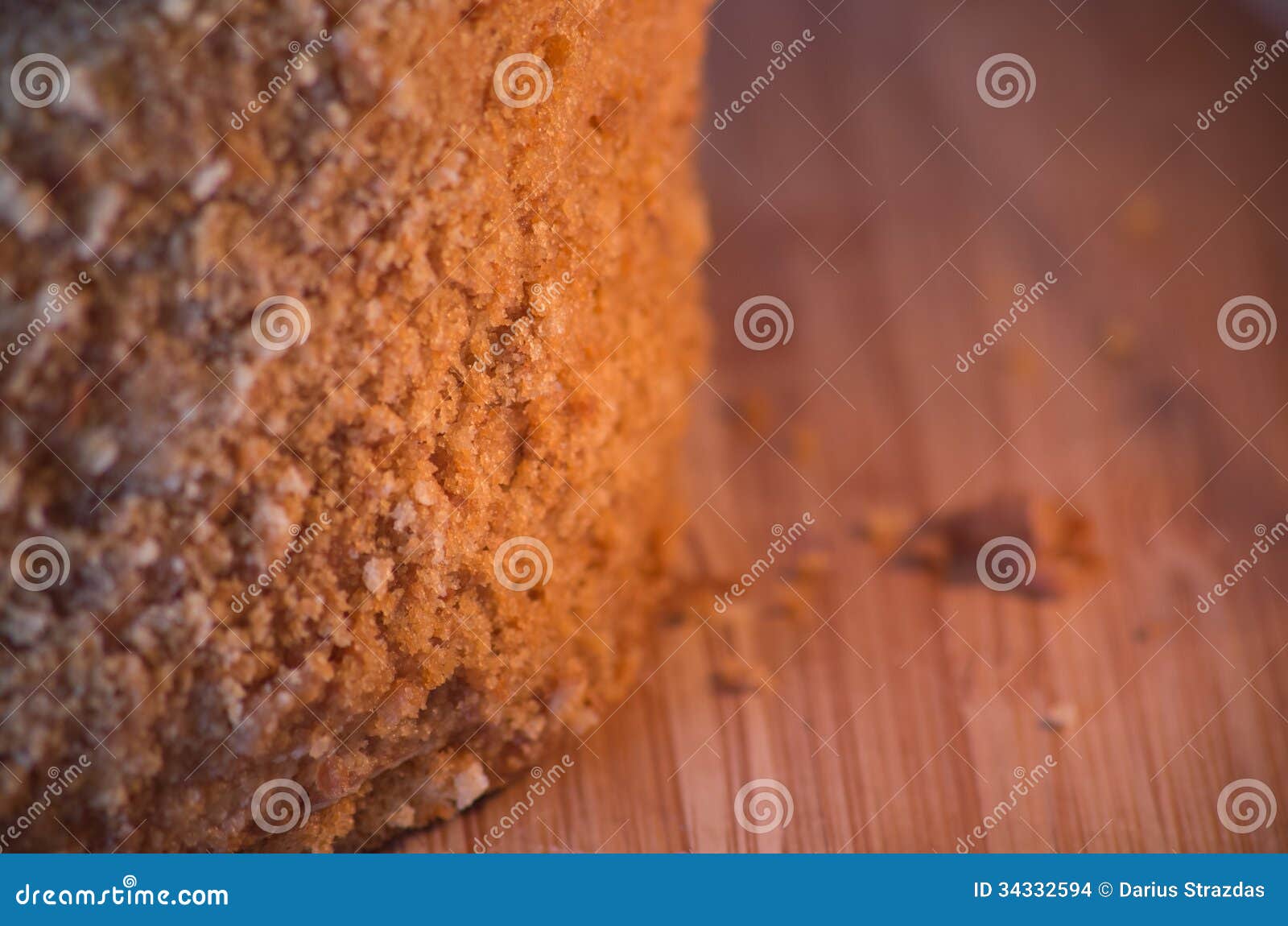 Crumbly cake stock photo. Image of overhead, delicious - 34332594