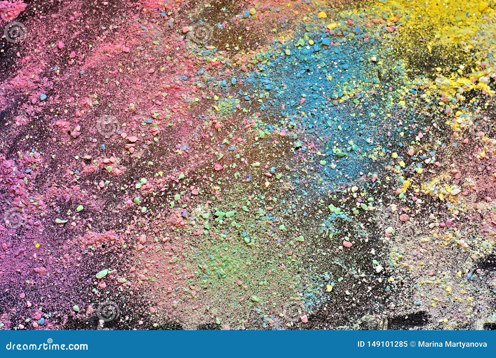 Crumbs of Chalk Colorful Background Stock Image - Image of equipment ...
