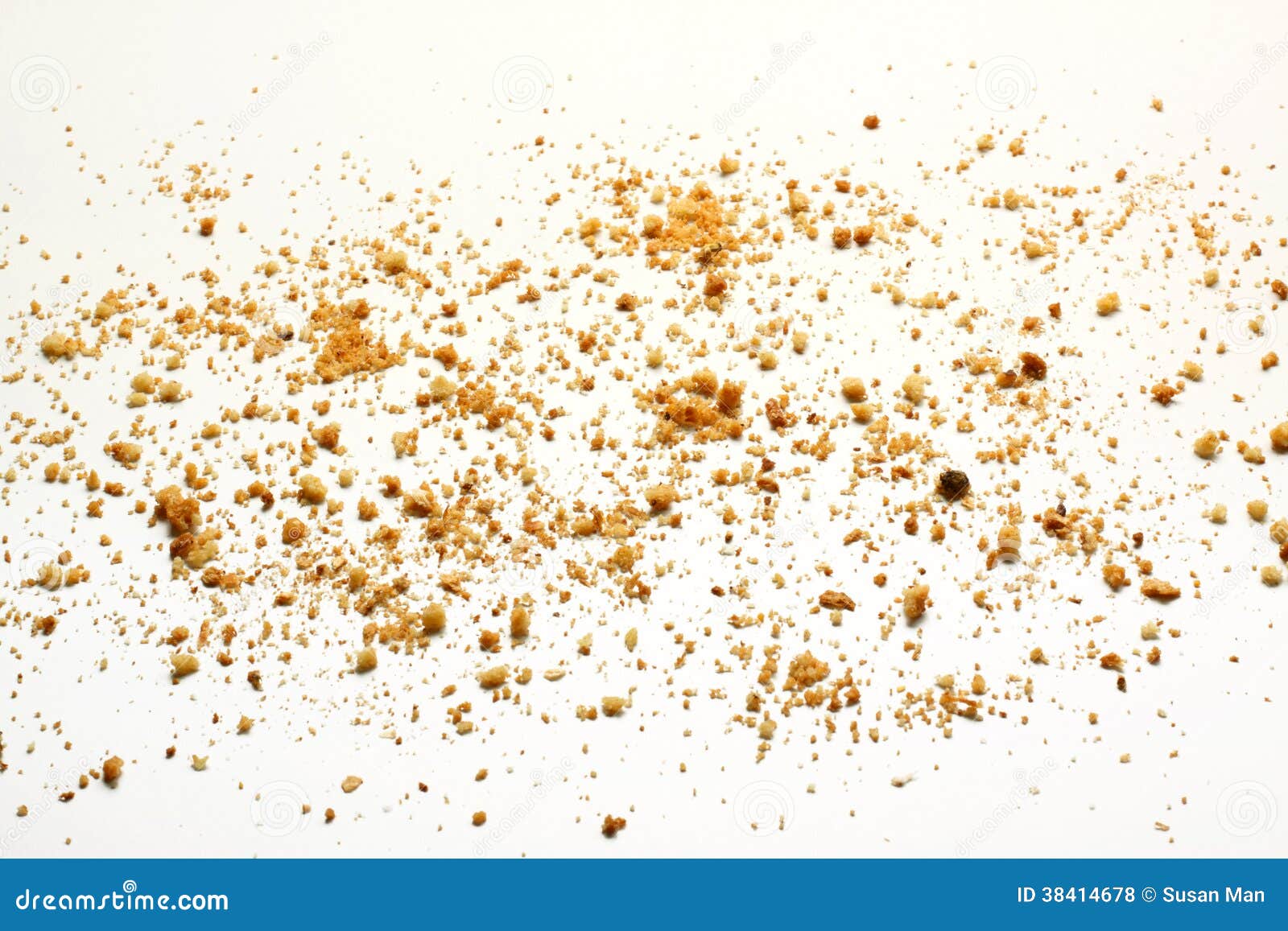 Crumbs on white background stock photo. Image of drink - 38414678
