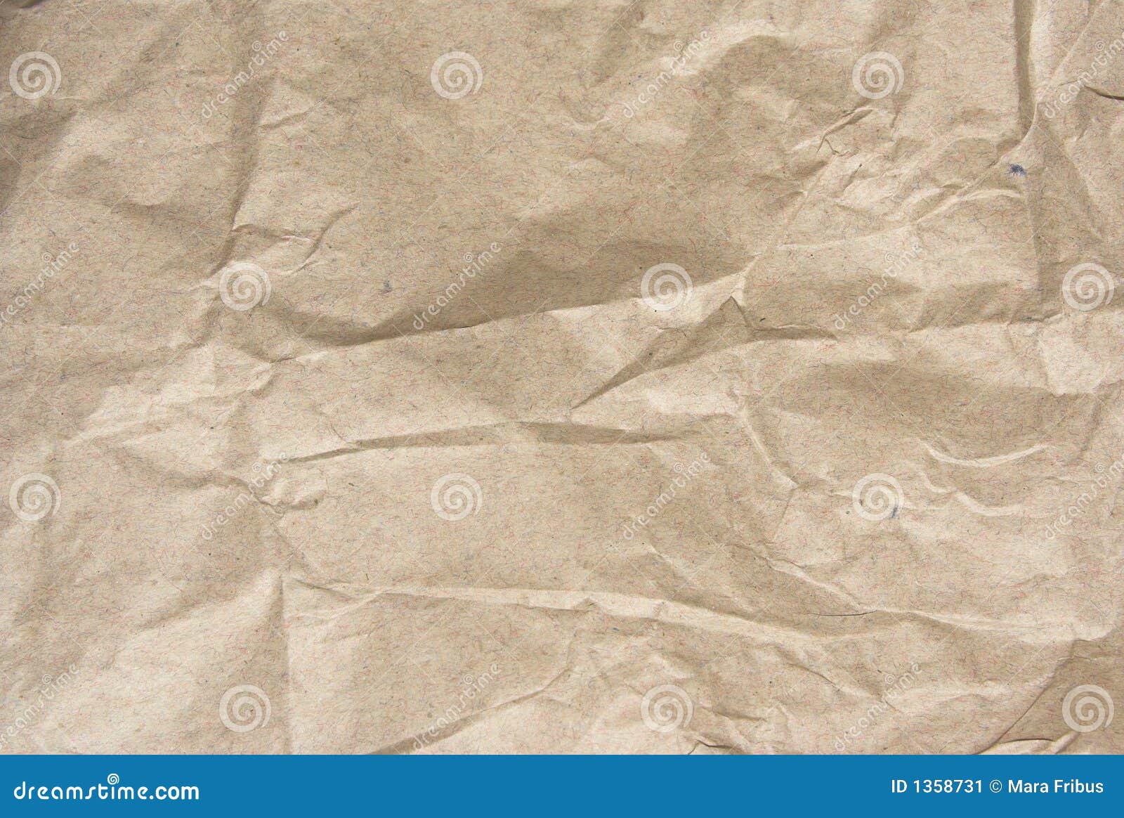 Crumled paper stock image. Image of material, envelope - 1358731