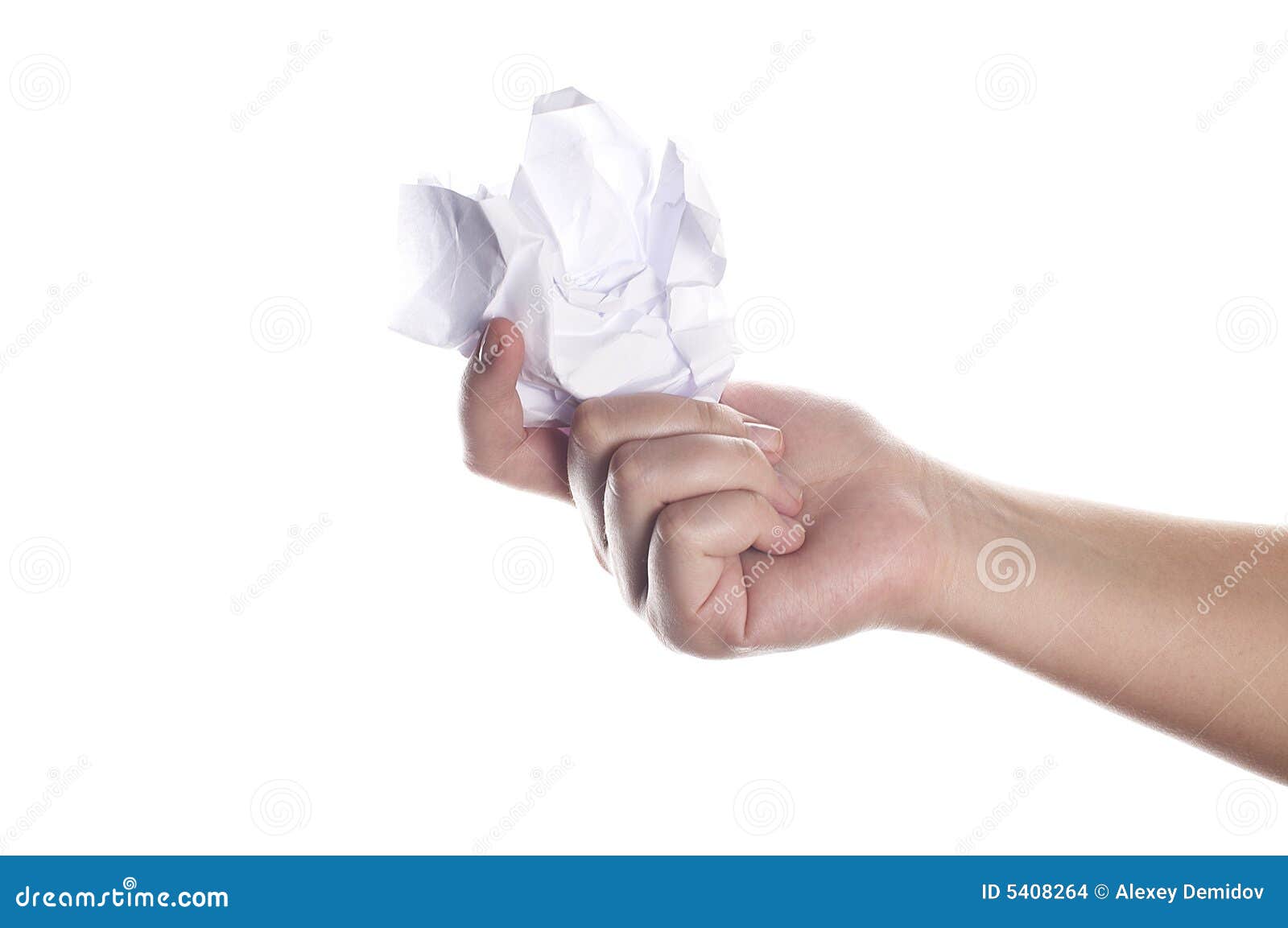 Crumpled stock photo. Image of crumpled, depression, isolated - 5408264