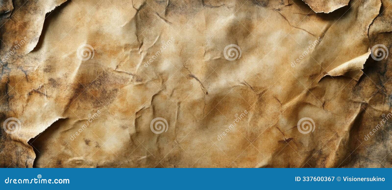 Crumpled, Aged, And Stained Paper Texture Royalty-Free Stock ...