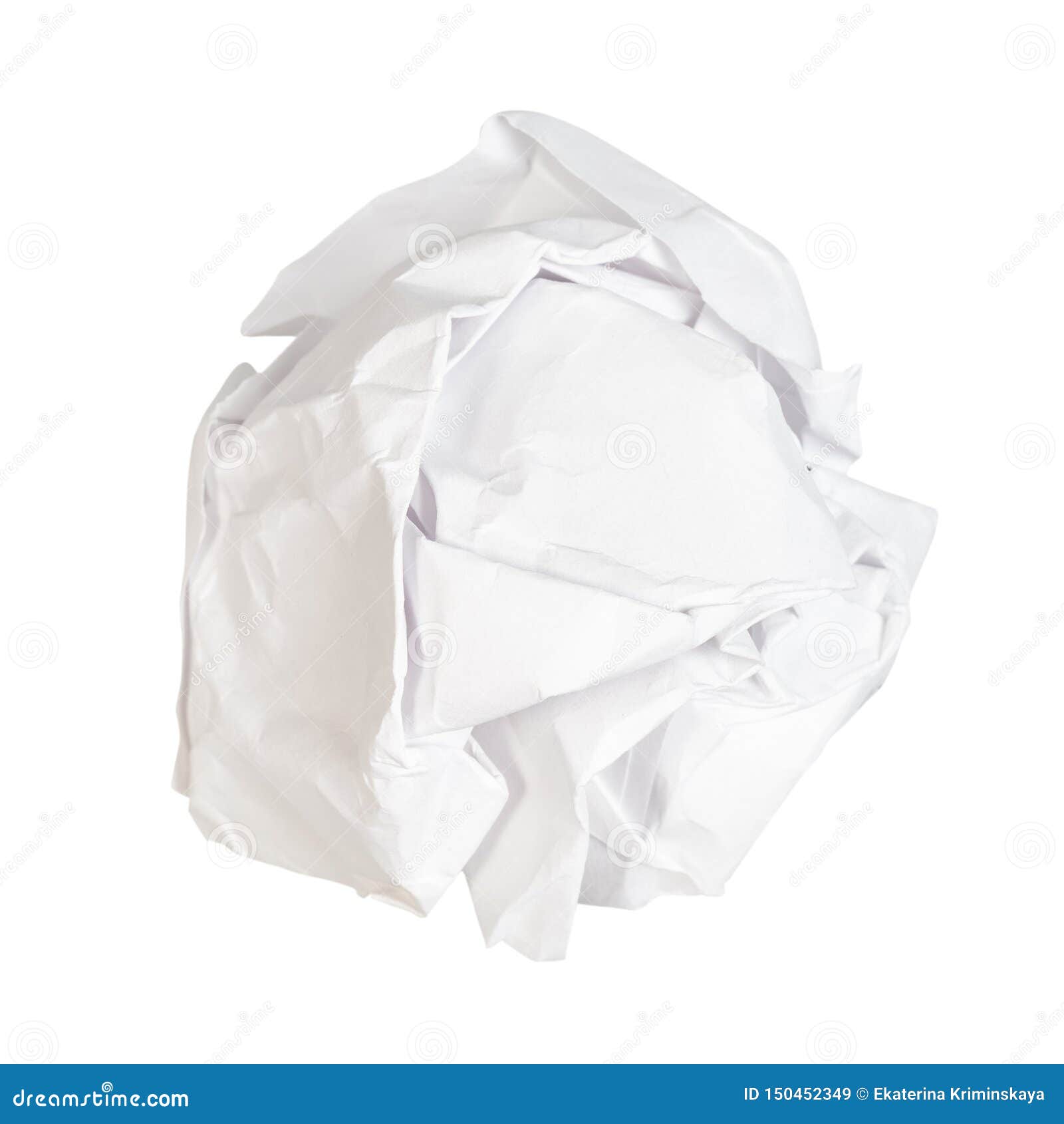 Scrunched Blank Cheque Stock Photo | CartoonDealer.com #50674344