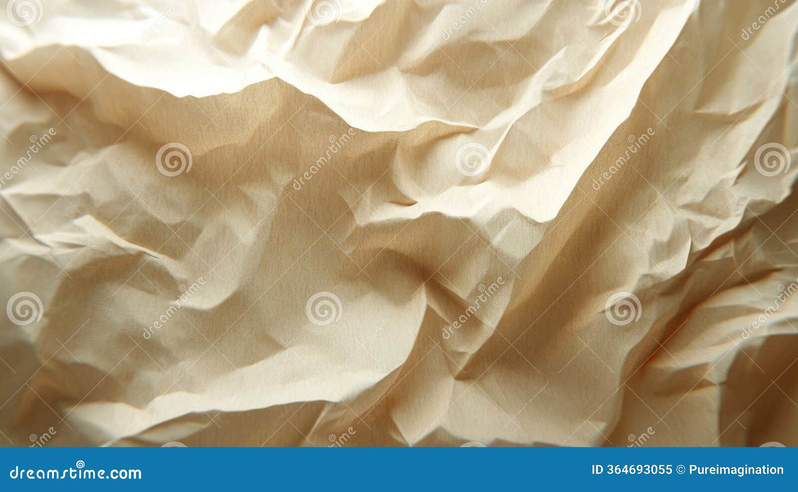 Crumpled Beige Paper Texture Background Royalty-Free Stock Photography ...