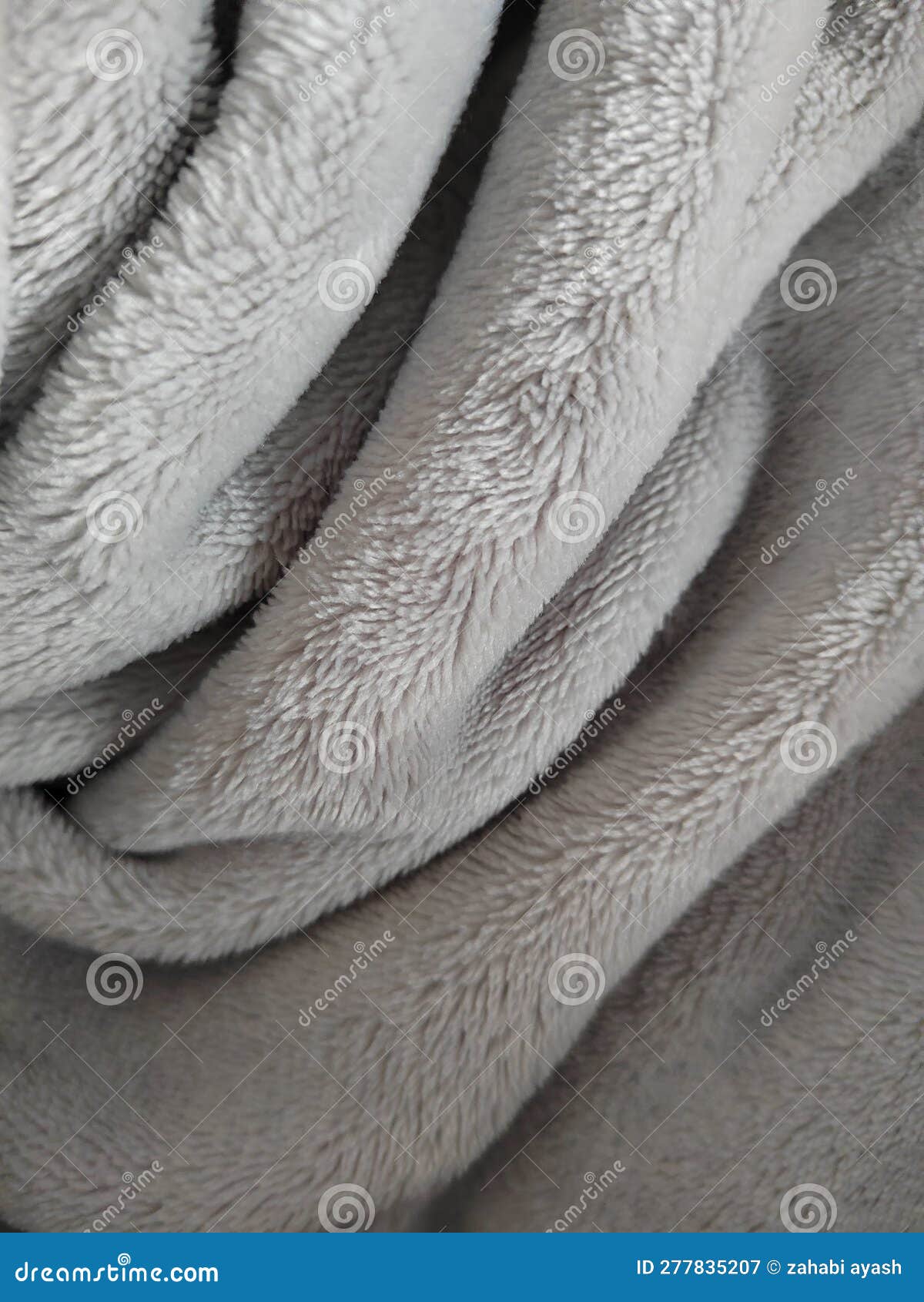 Crumpled Blanket Texture Background Stock Image - Image of leather ...