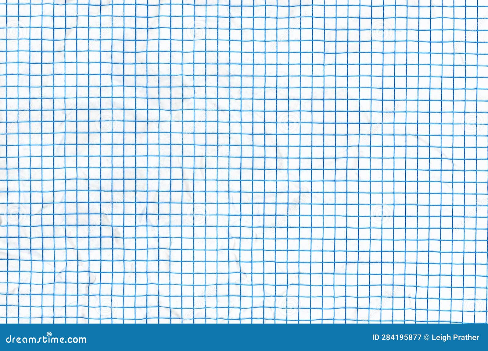 Crumpled Blue Lined Graph or Grid Paper Stock Illustration ...