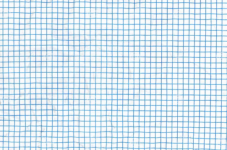 Crumpled Blue Lined Graph or Grid Paper Stock Illustration ...