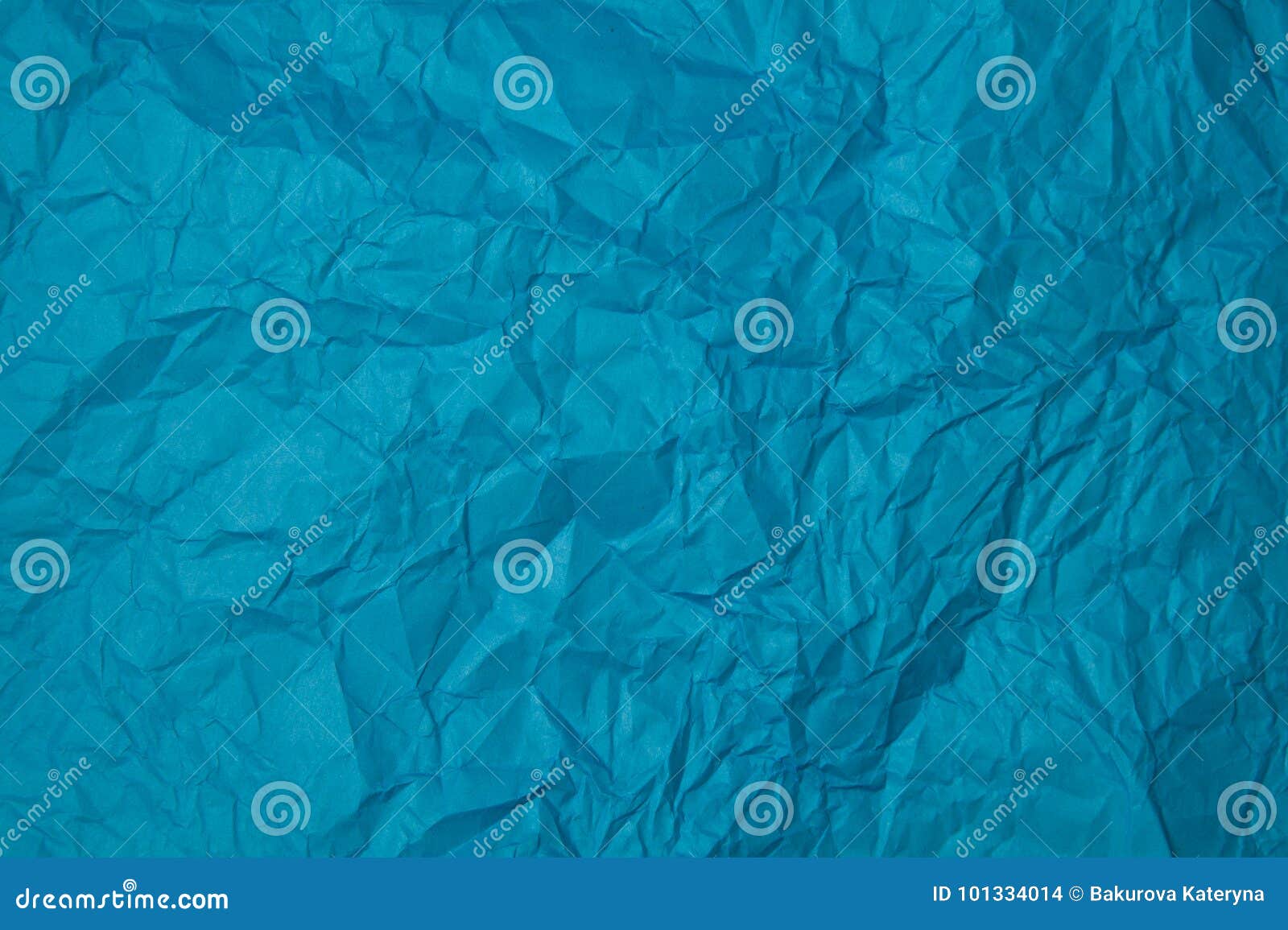 Crumpled Blue Paper Texture Stock Photo - Image of texture, manuscript ...