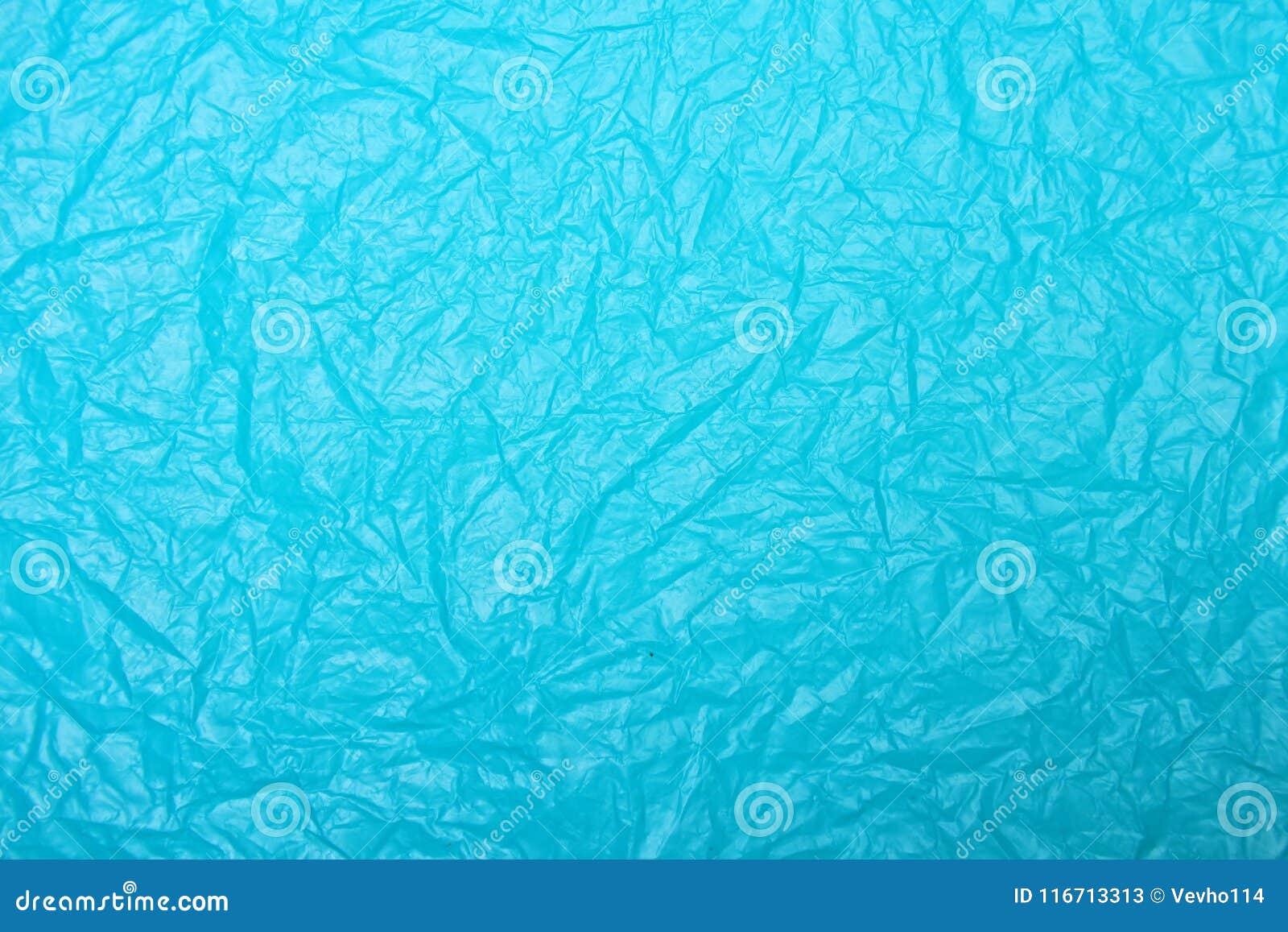 Crumpled Blue Plastic Texture Stock Image - Image of crumpled, blue ...