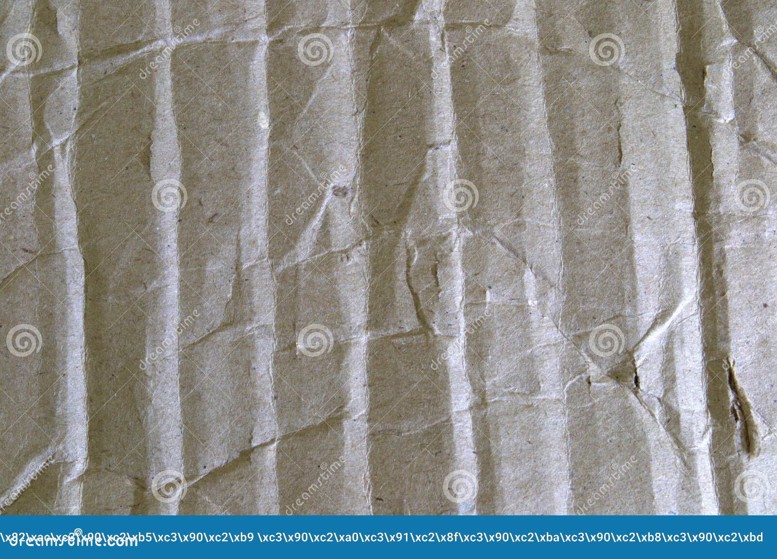 Crumpled cardboard stock image. Image of drawing, cardboard - 227566625