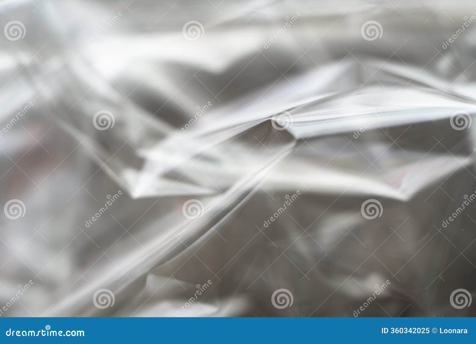 Crumpled Clear Plastic Background, Abstract Glossy Broken Surface ...