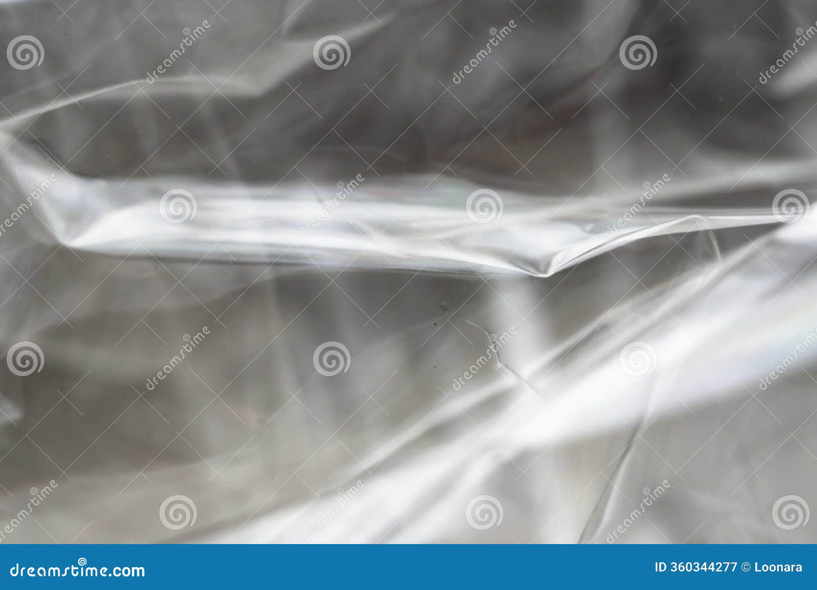 Crumpled Clear Plastic Background, Abstract Glossy Broken Surface ...