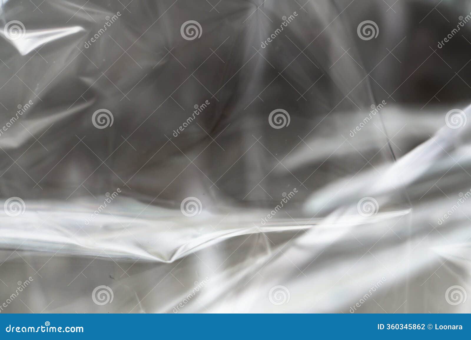 Crumpled Clear Plastic Background, Abstract Glossy Broken Surface ...