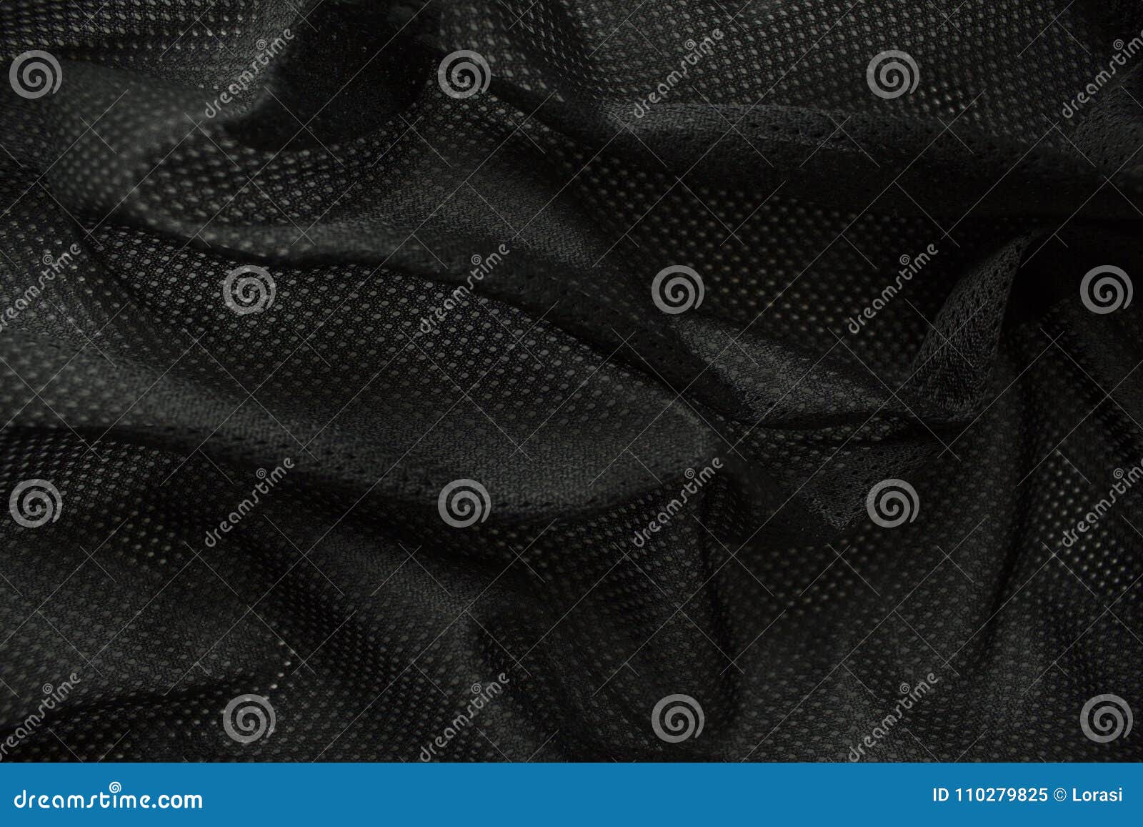 Crumpled cloth stock image. Image of blue, backdrop - 110279825