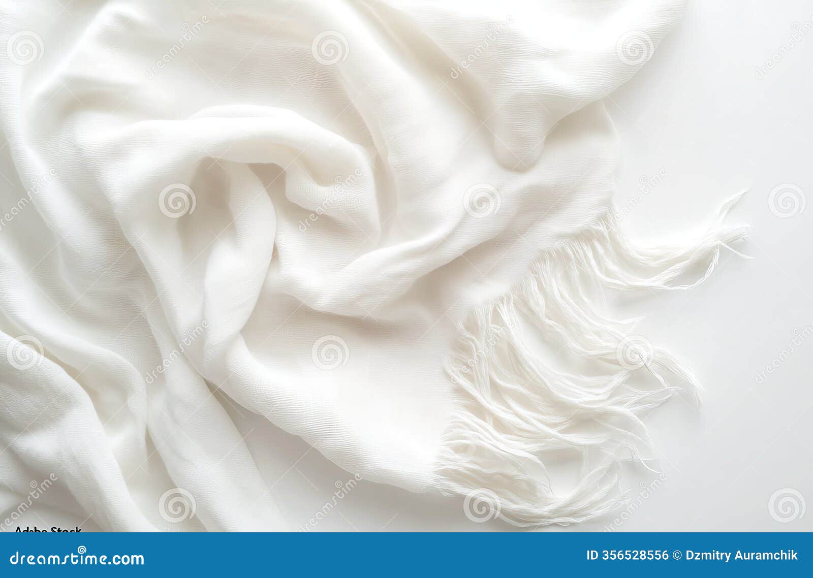 A Crumpled, Damp Canvas Fabric with an Empty Texture, Serving As a ...