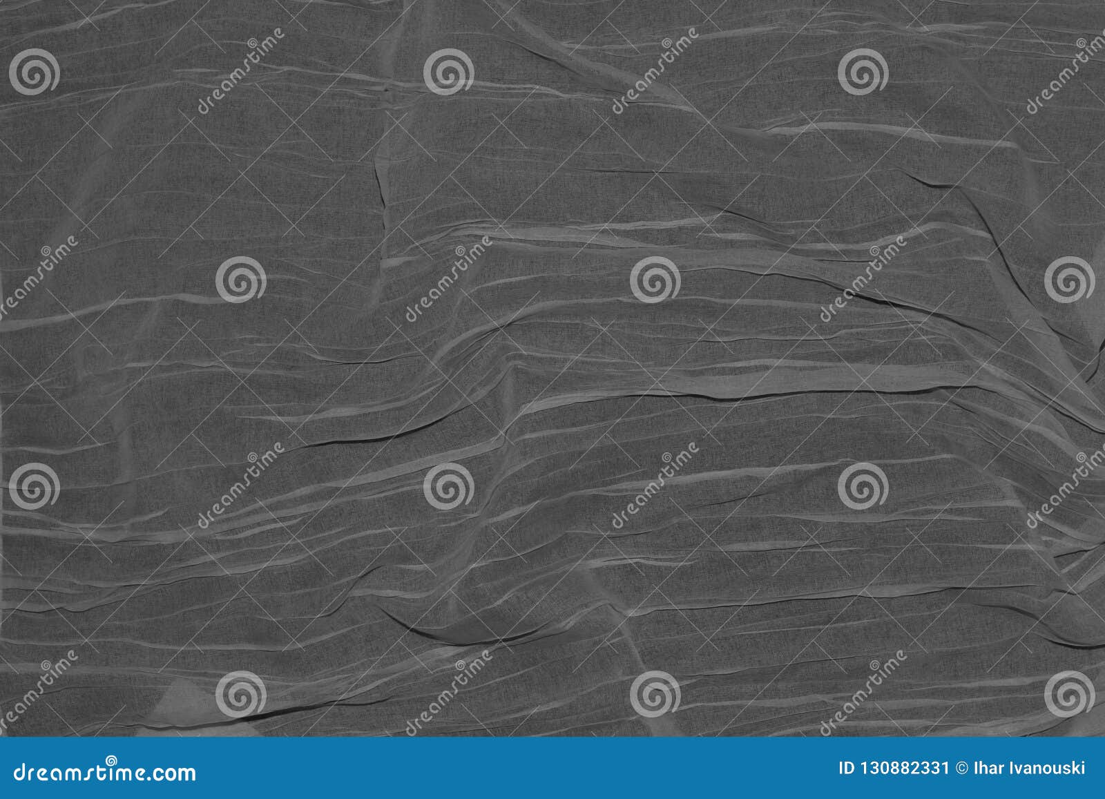 Thin Dark Grey Fabric Folded by Waves Stock Image - Image of factory ...