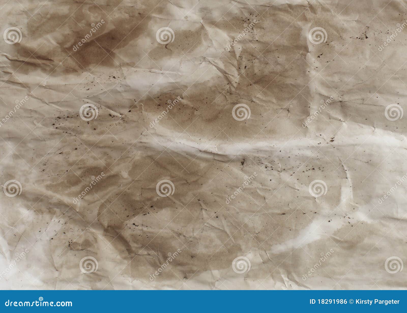 Crumpled dirty paper stock photo. Image of scratched - 18291986