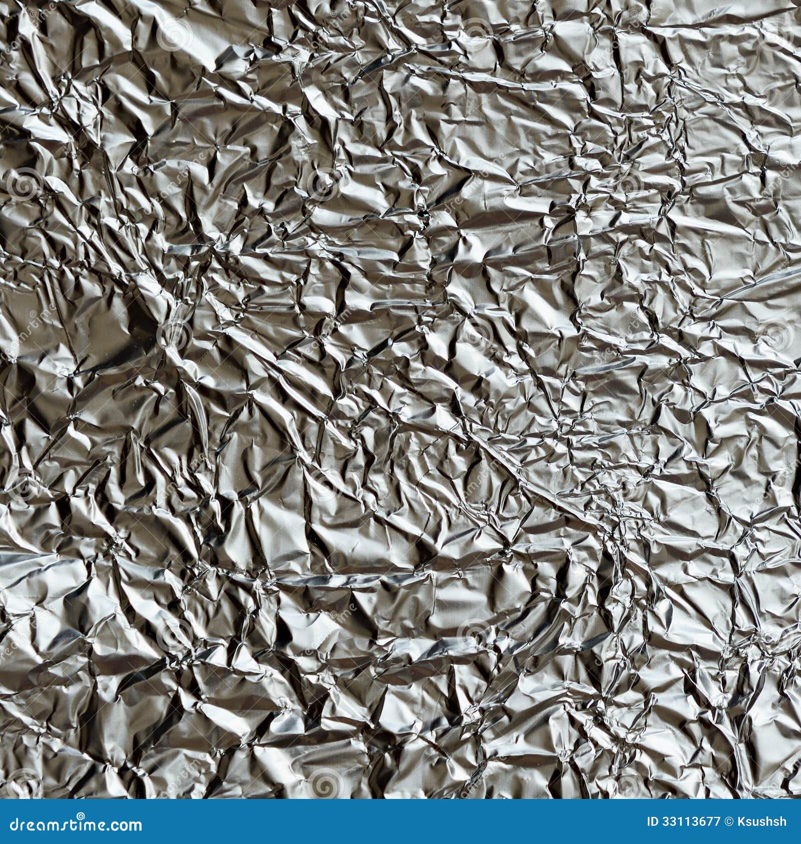 Crumpled foil stock image. Image of garbage, bent, obsolete - 33113677