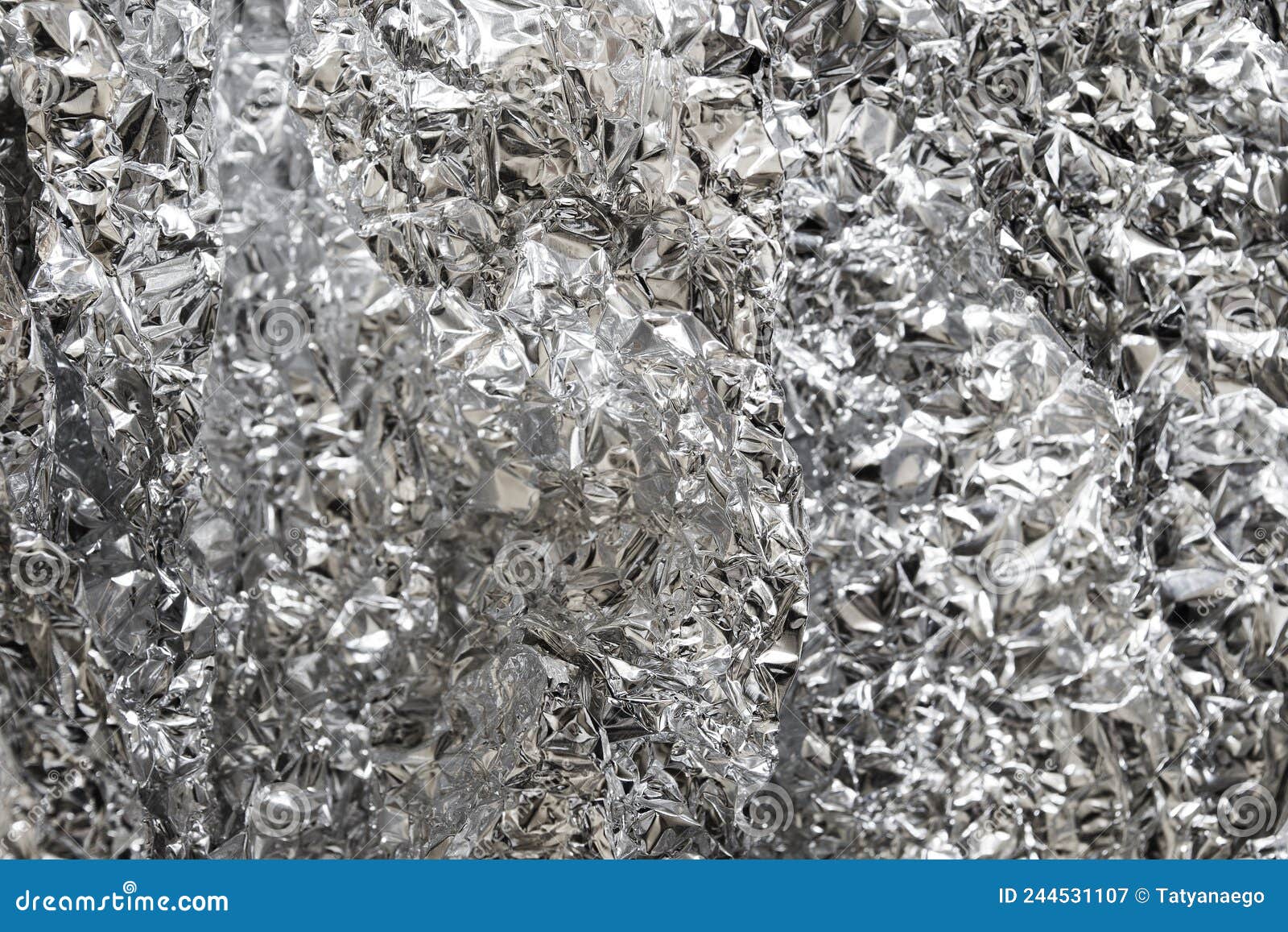 Crumpled foil background stock image. Image of wrapping - 244531107