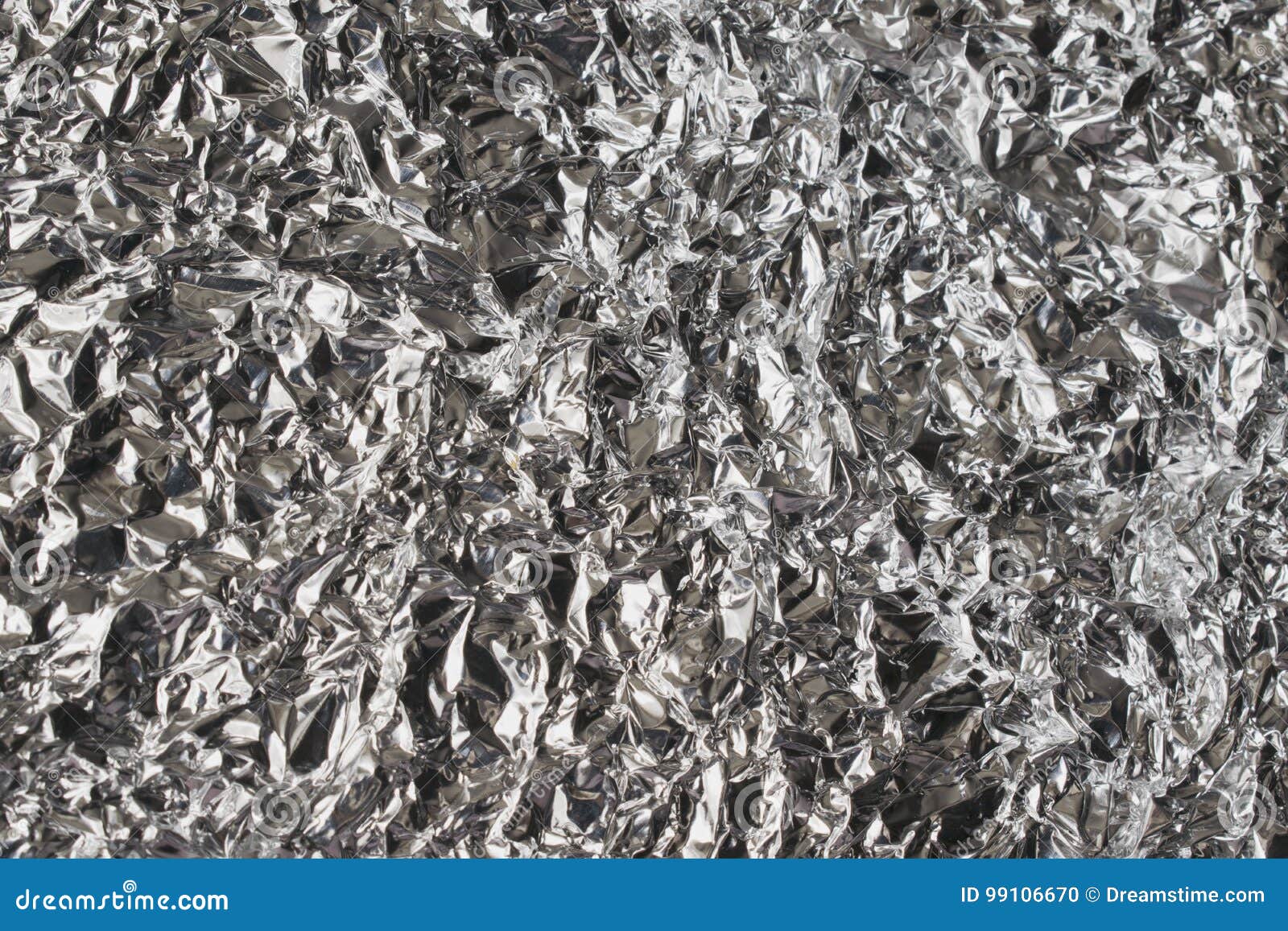 Crumpled foil closeup stock photo. Image of material - 99106670