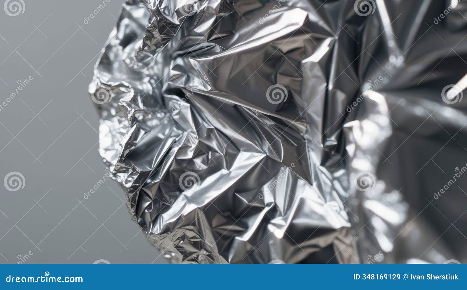 Crumpled Foil Texture with Bright Reflective Highlights Perfect for ...