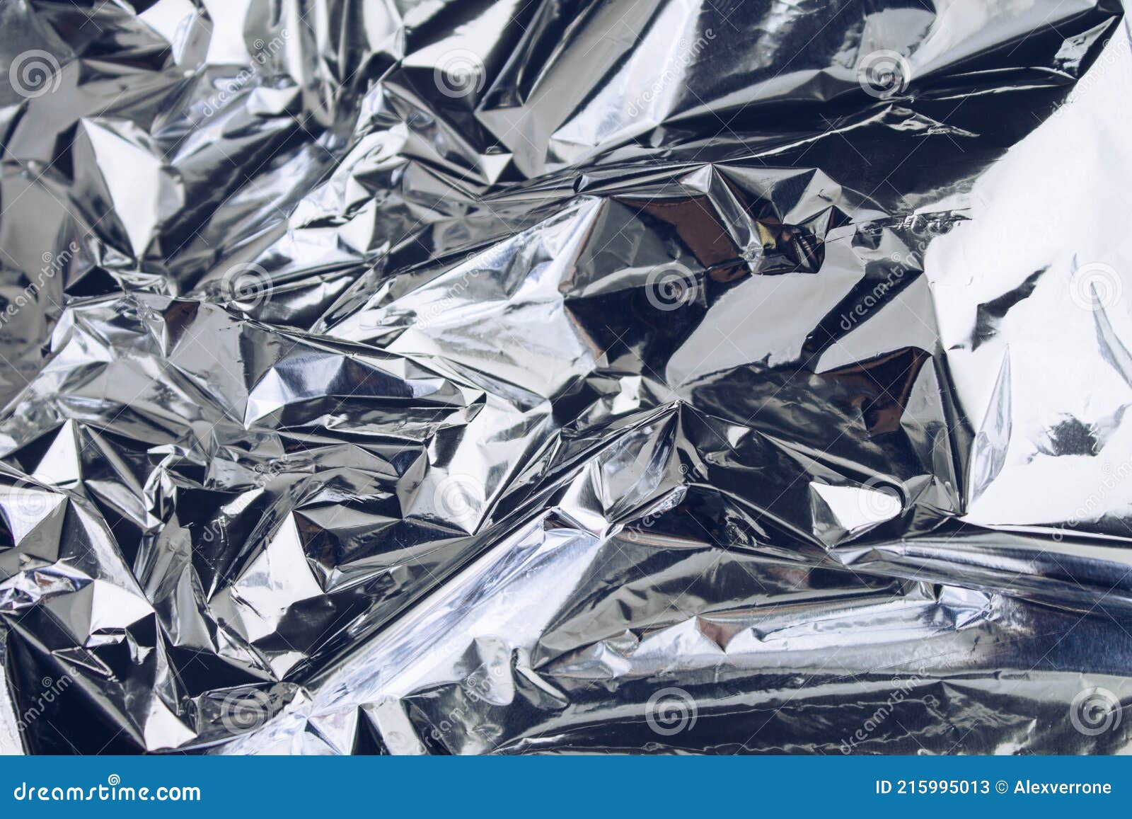 Crumpled Foil Texture. Crumpled Paper is Shiny with a Color Tint Stock ...