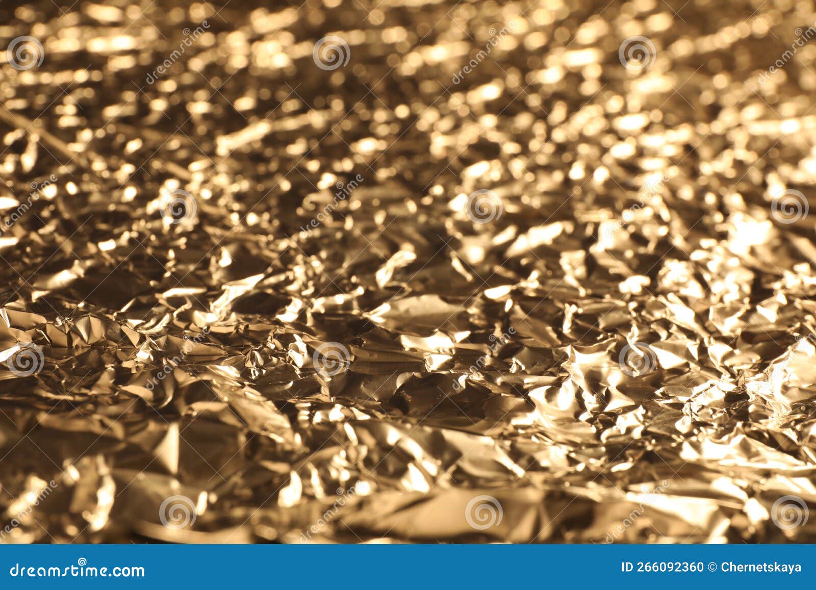 Crumpled Gold Foil As Background, Closeup View Stock Photo - Image of ...