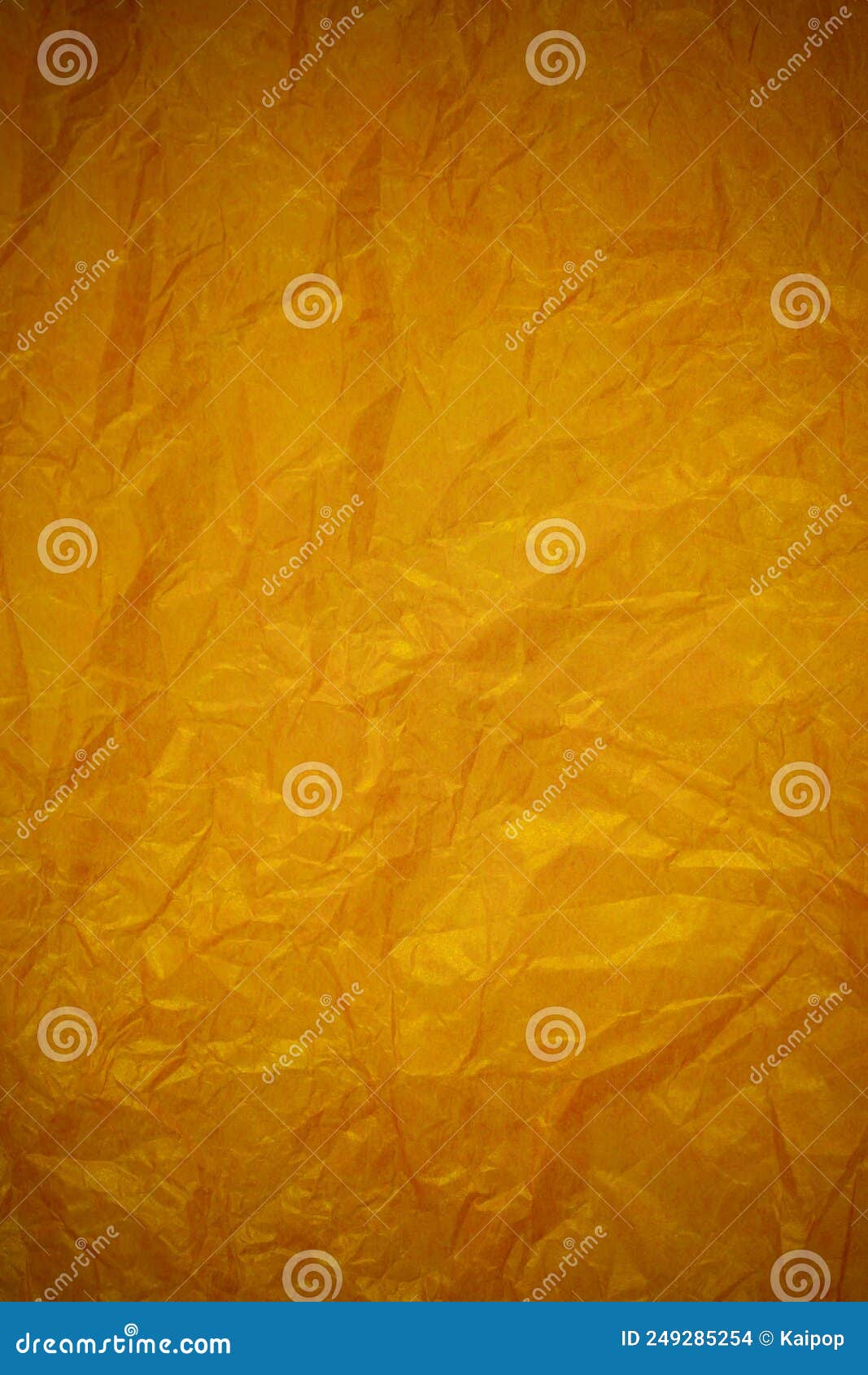 Crumpled Gold Paper Recycling Background Stock Photo - Image of card ...
