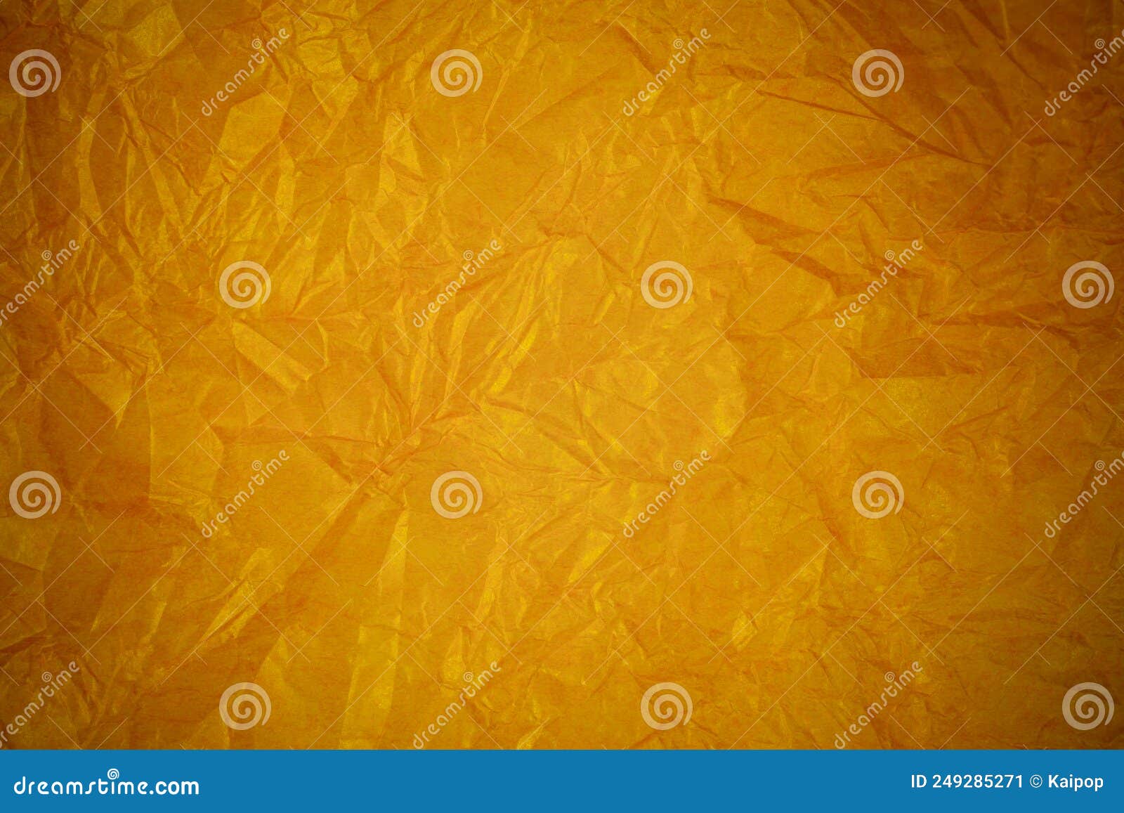 Crumpled Gold Paper Recycling Background Stock Image - Image of paper ...